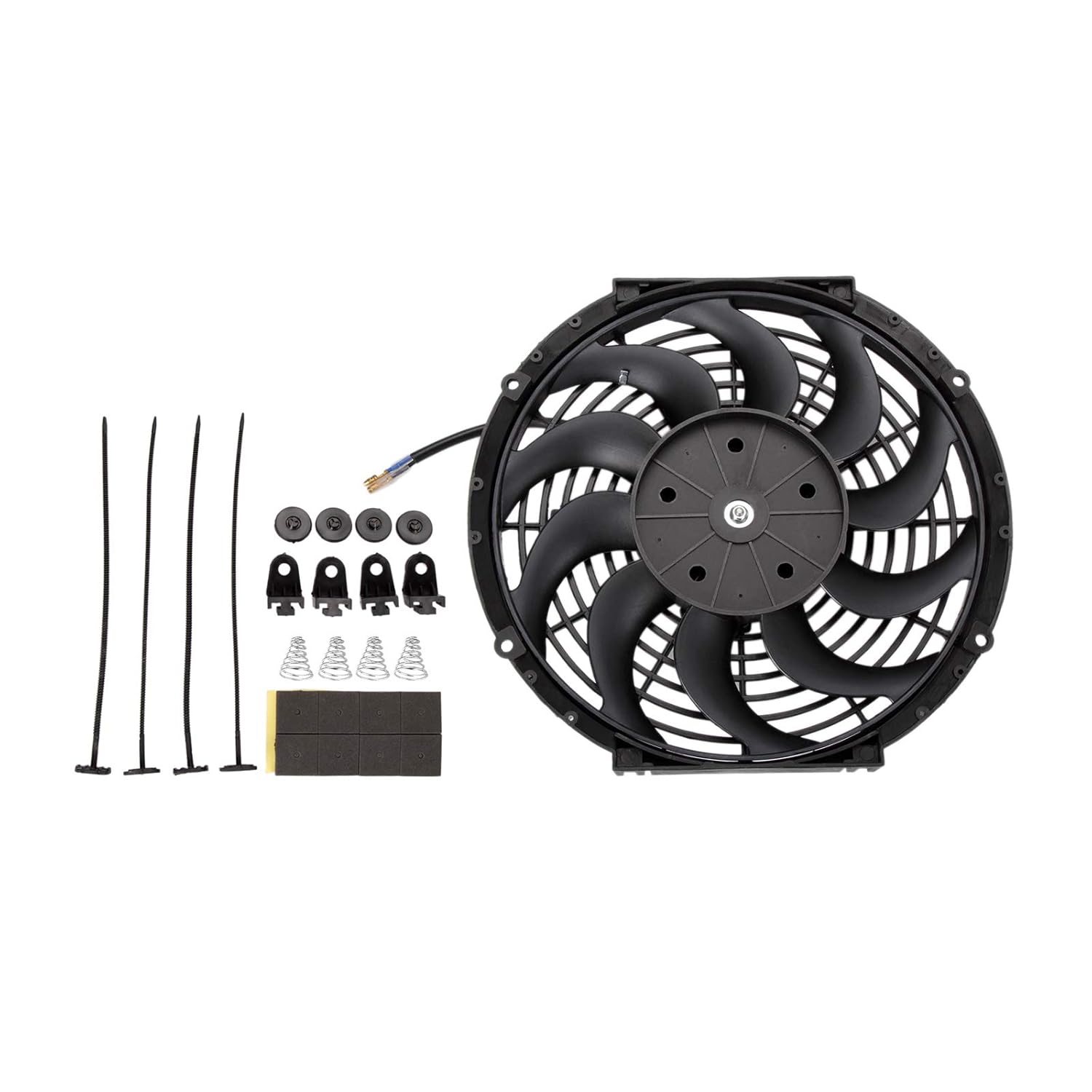 Amazon.com: Dromedary High Performance 12V Slim Electric Cooling ...