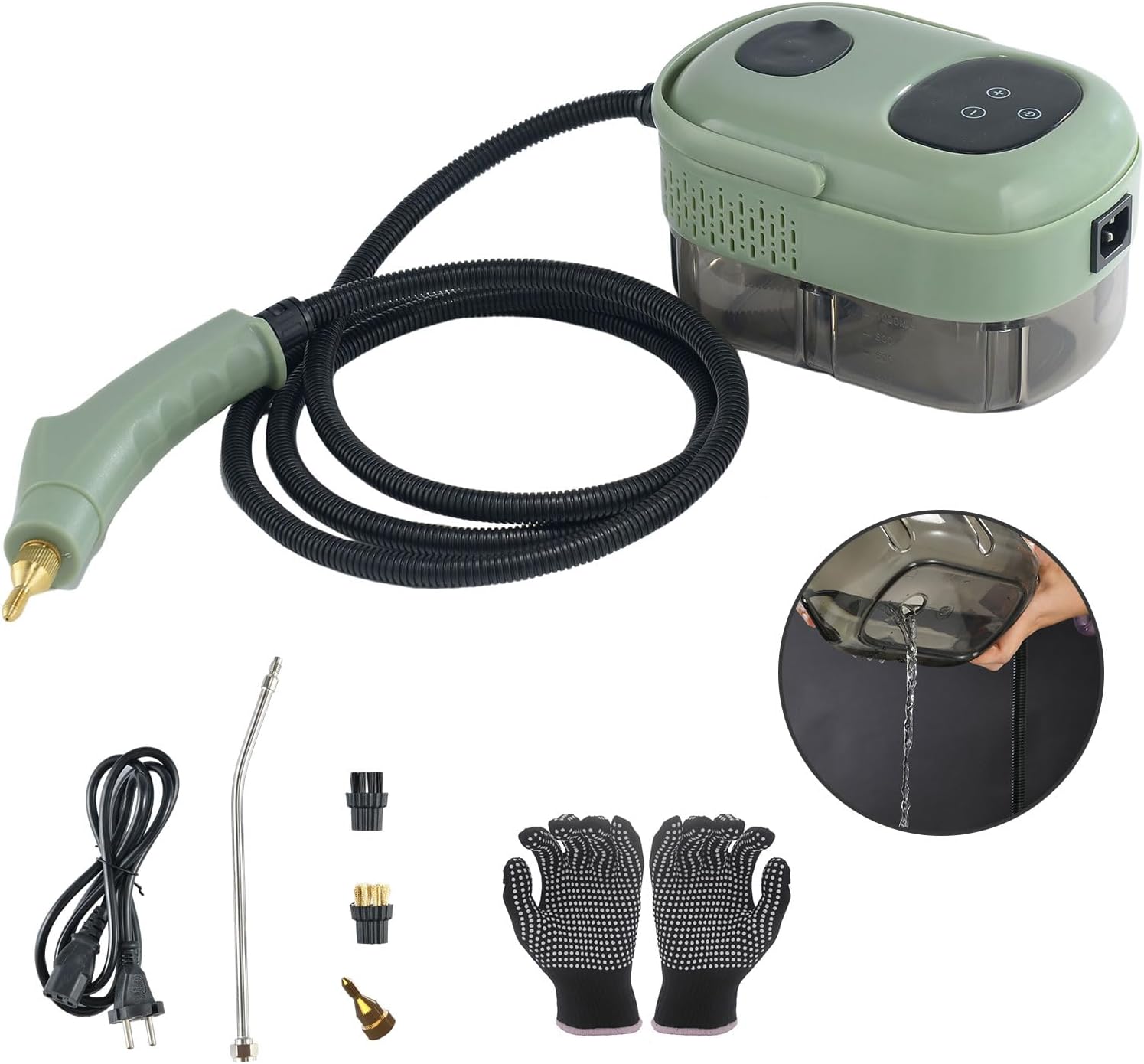 Amazon.com - Goyappin Handheld Steam Cleaner, Steam Shot Cleaner, 2500W ...