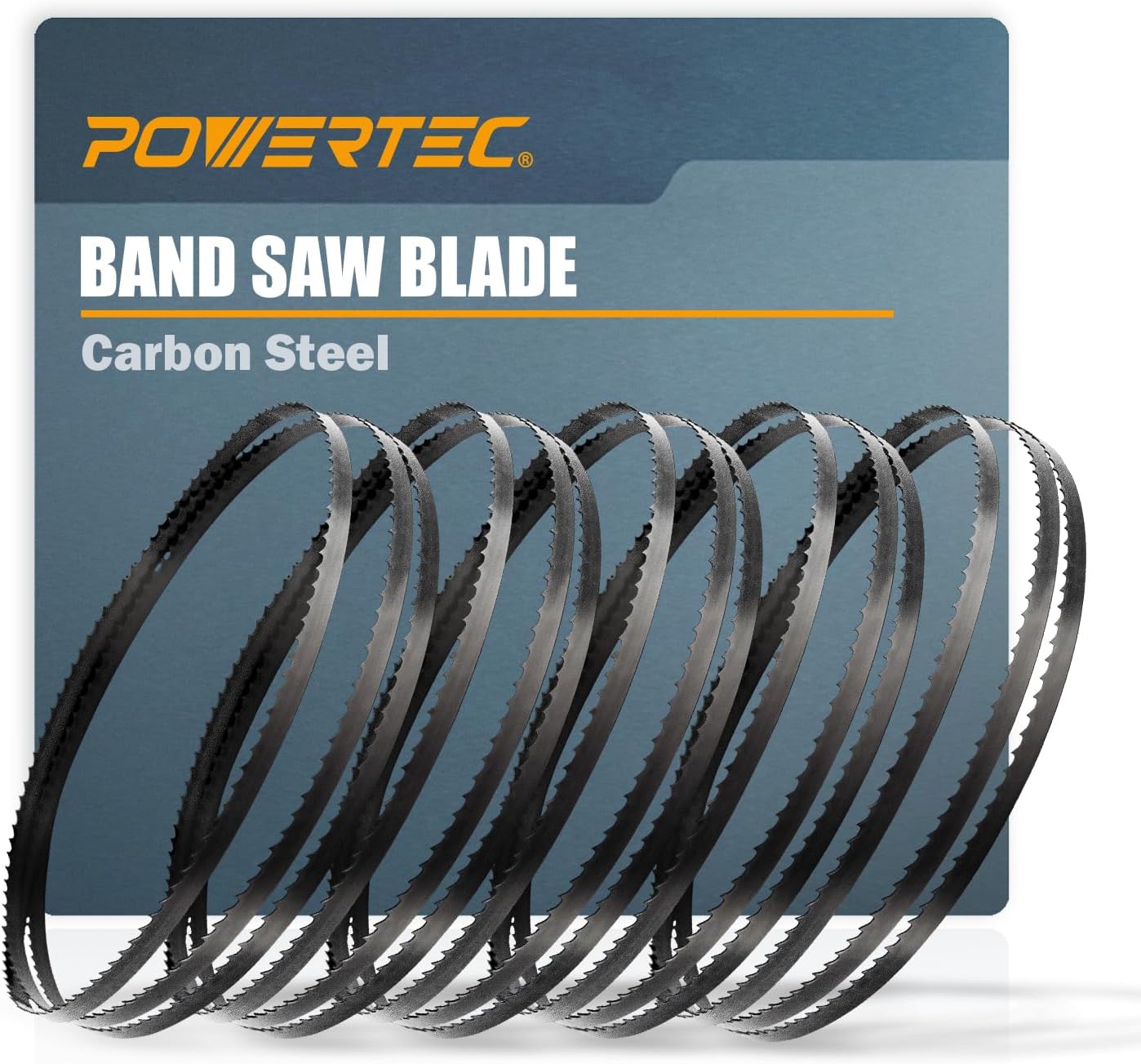 Amazon.com : POWERTEC 59-1/2 Inch Bandsaw Blades, 1/8" x 14 TPI Band ...