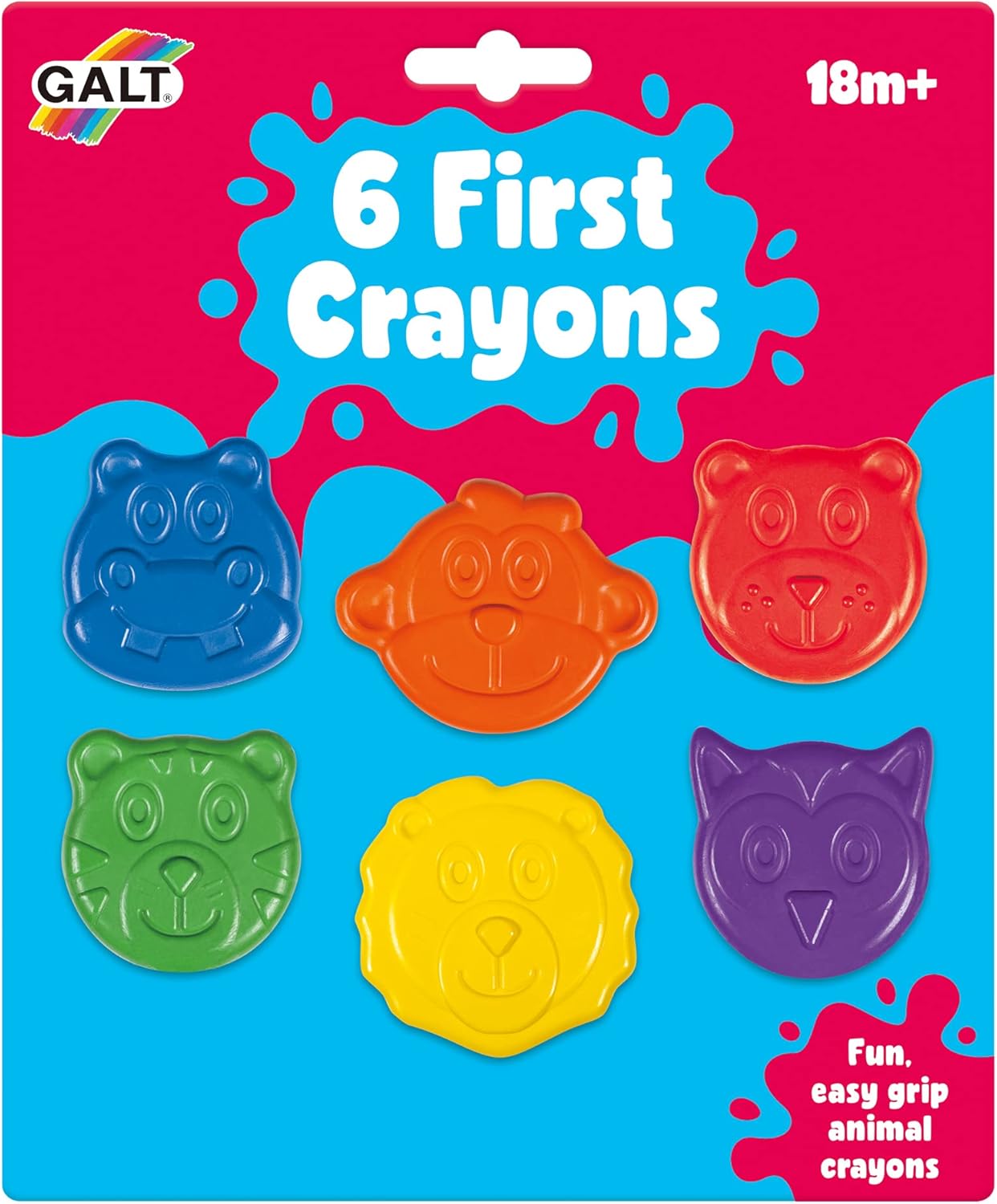 Amazon.com: Galt Toys First Crayons, Easy to Grip for Young Children ...
