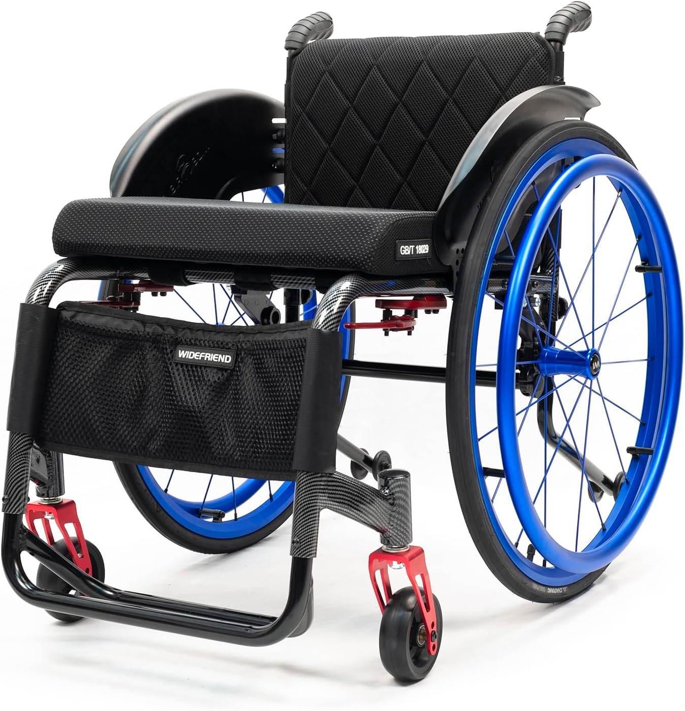 All-Terrain Ultra Lightweight Sports Wheelchair,Aluminum Alloy ...