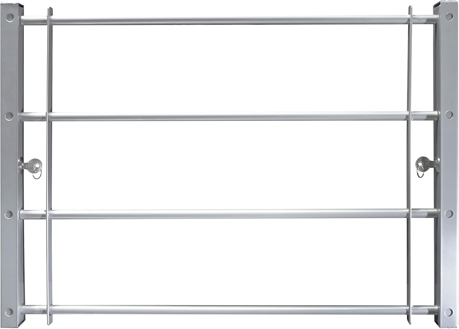 Home Security Home Series Window Guard with Pre-Assembled Keys Locks, 4 ...