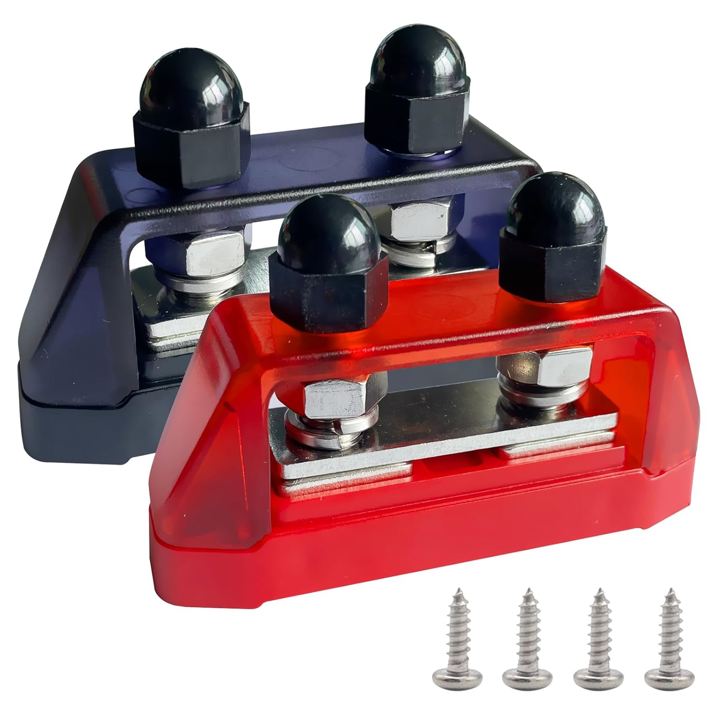 5/16" Heavy Duty Dual Studs Battery Junction Post Terminal Kit, Ampper ...