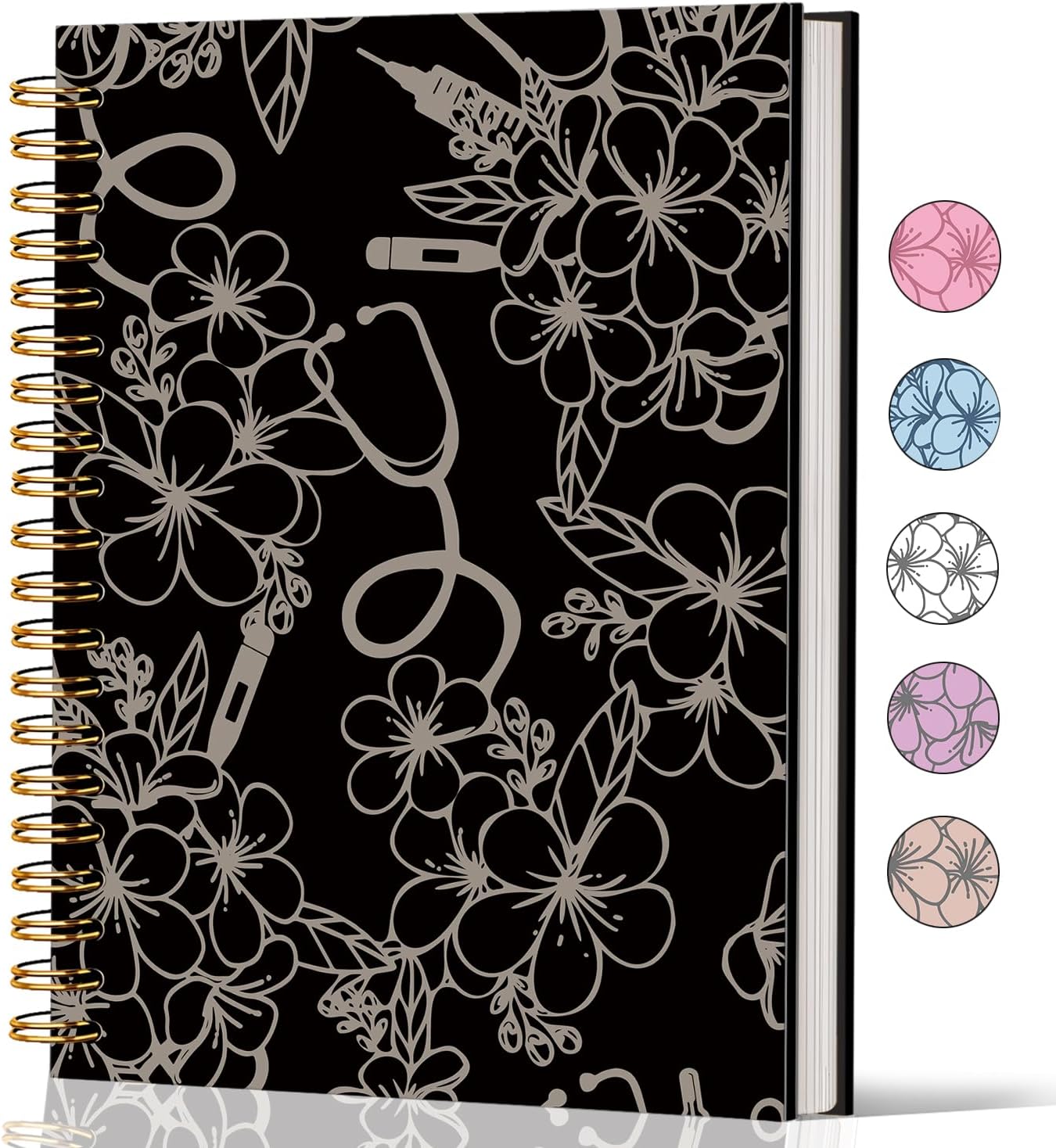Lacama Nurse Gifts, Black Nursing Notebook for Women, Gifts for Nurses ...