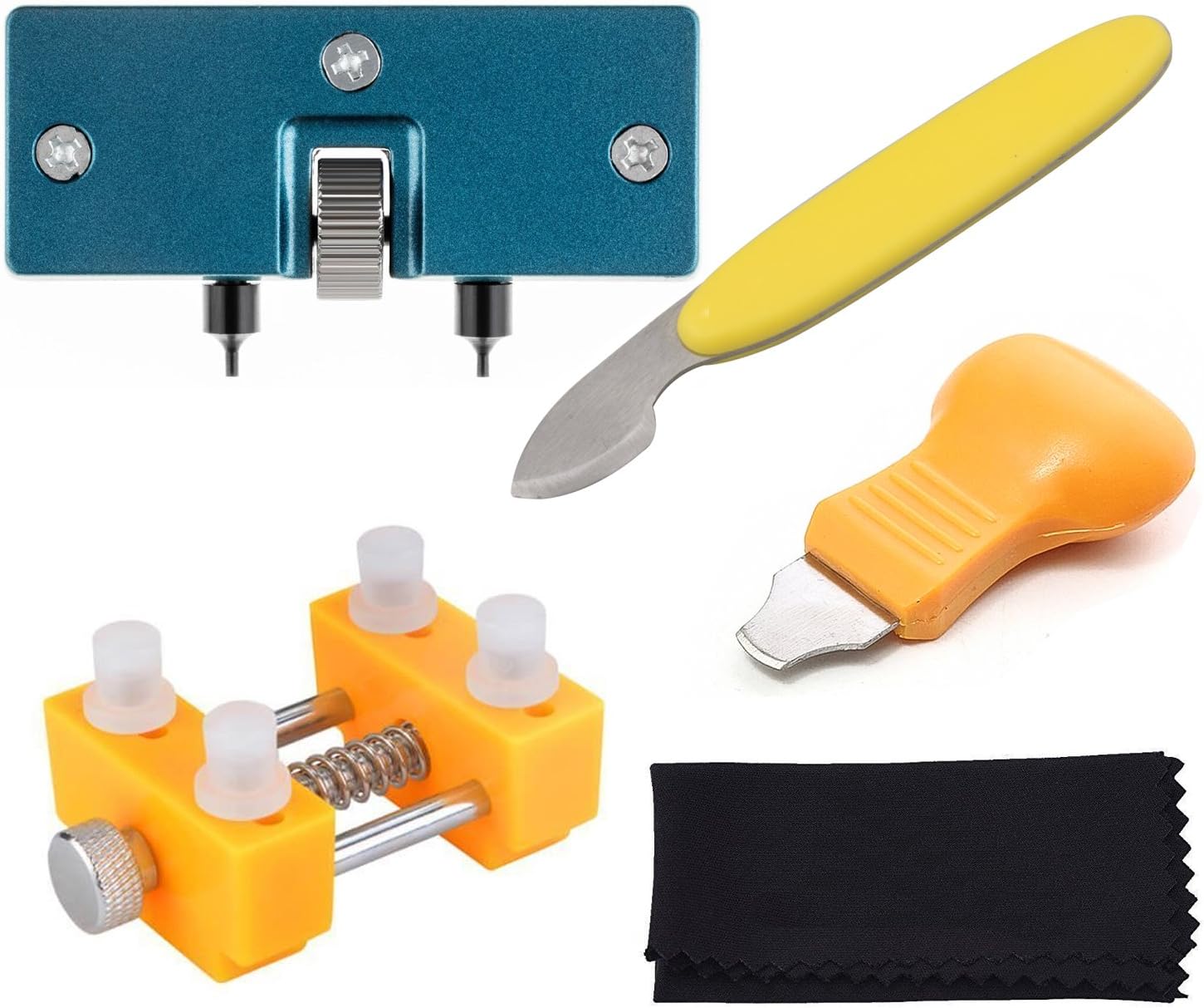 Amazon.com: Watch Battery Replacement Tool Kit, Adjustable Watch Back ...
