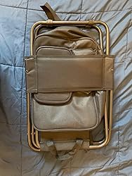Amazon.com: Get Out! Folding Ice Fishing Chair with Cooler for 225 lbs ...