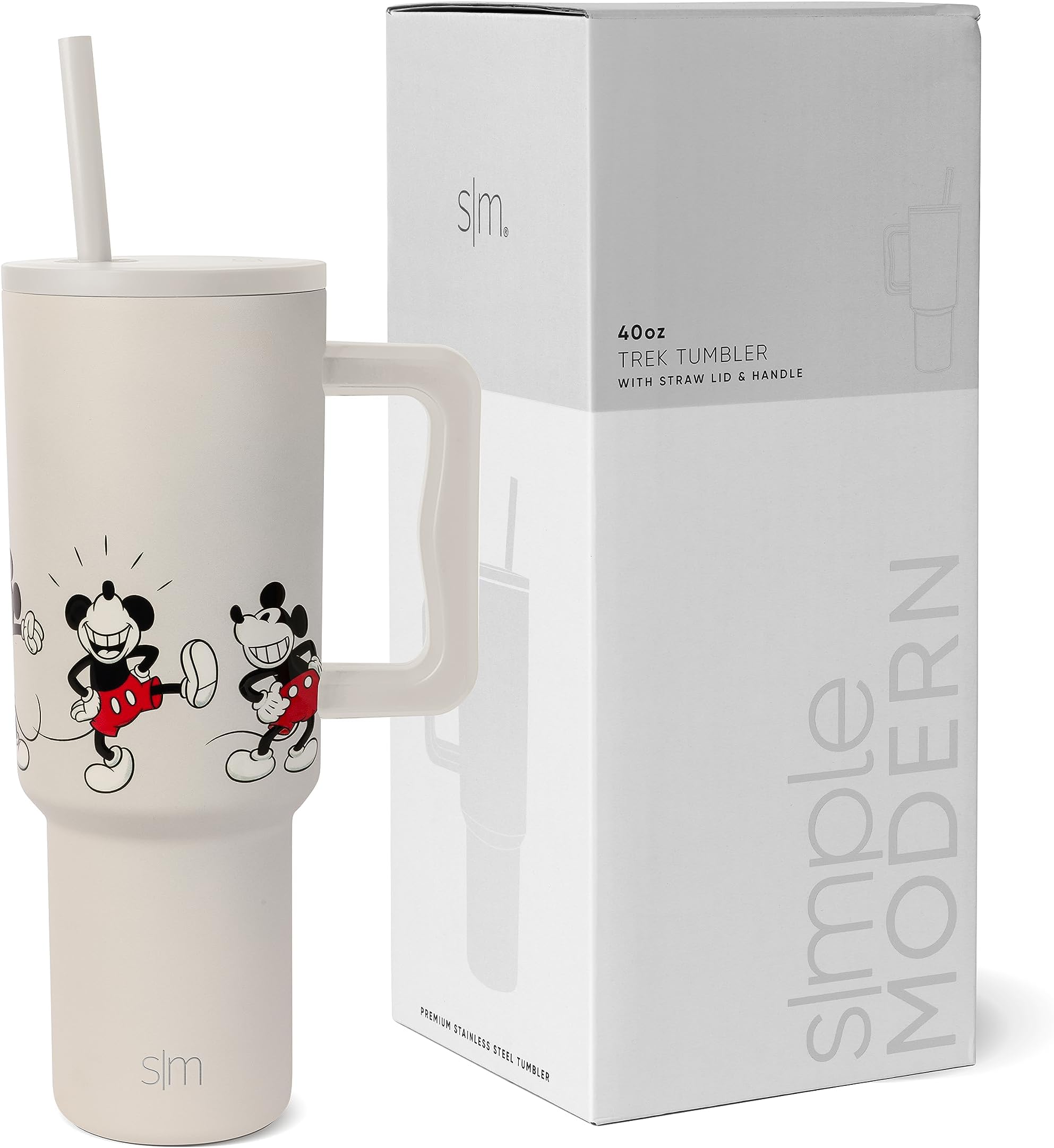 Amazon.com: Simple Modern Disney 40 oz Tumbler with Handle and Straw ...
