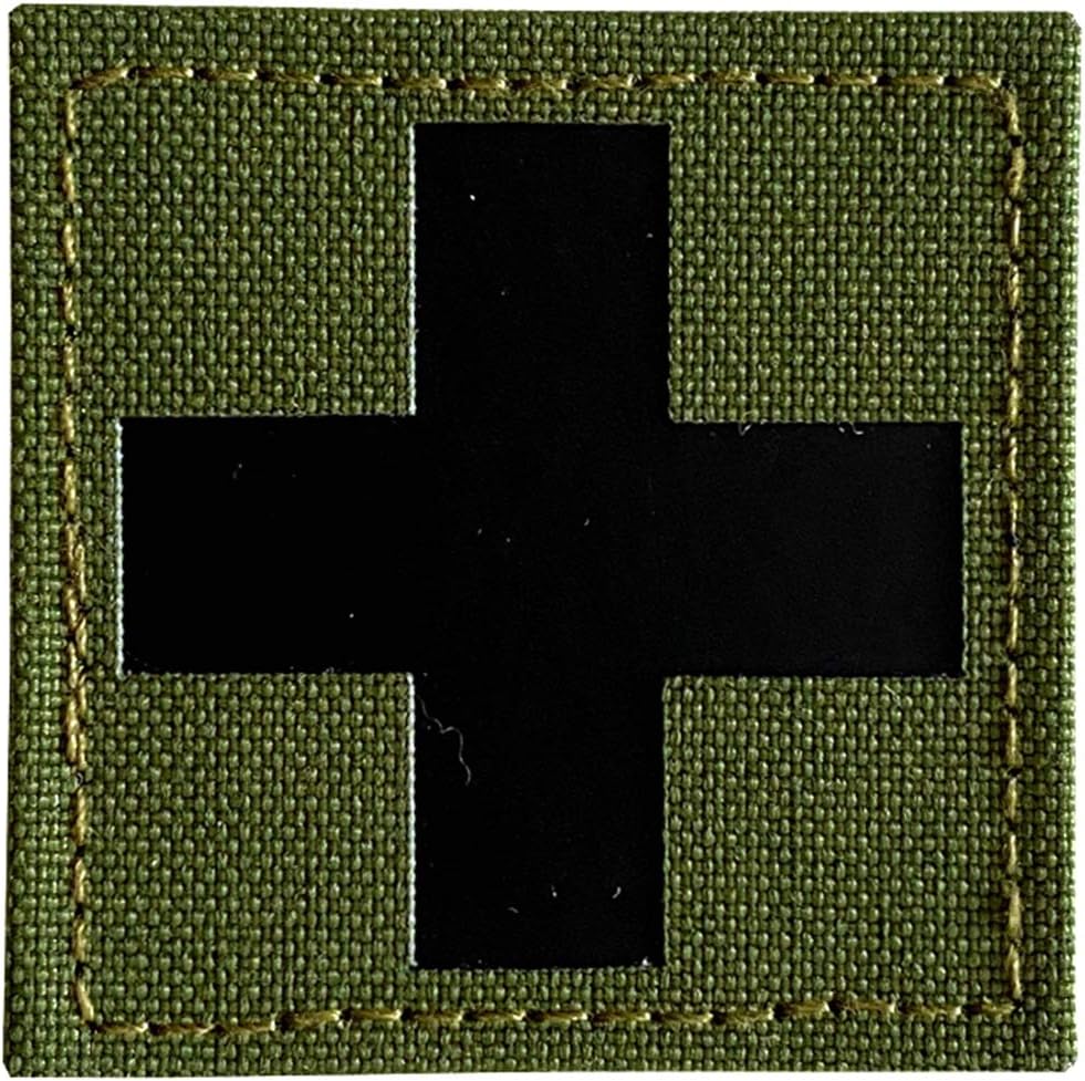 Amazon.com: 1 Pieces Infrared IR Reflective Medic Cross MED Medical EMS ...