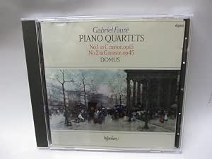 Piano Quartets (Domus): Amazon.se: CDs & Vinyl