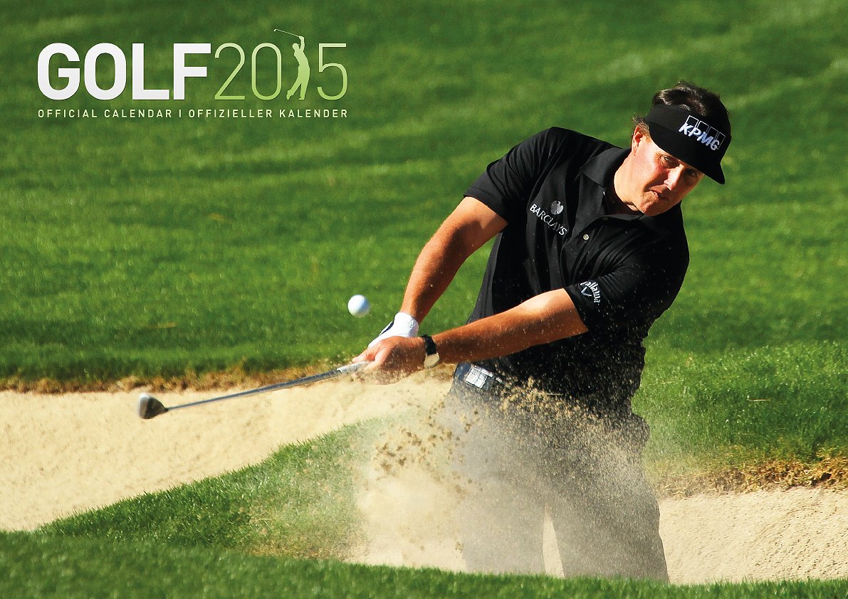 Amazon | Golf 2015 Calendar | Woods, Tiger, Stenson, Henrik, Scott ...