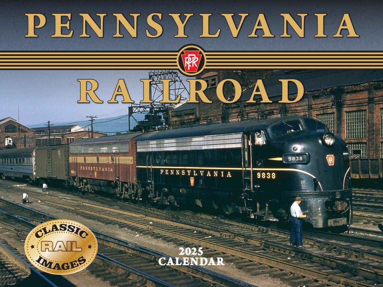 Amazon.com: Tide-Mark, Pennsylvania Trains Railroad 2025 Wall Calendar ...