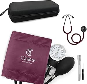 Amazon.com: Clairre Premium Blood Pressure Cuff Set with Advanced ...