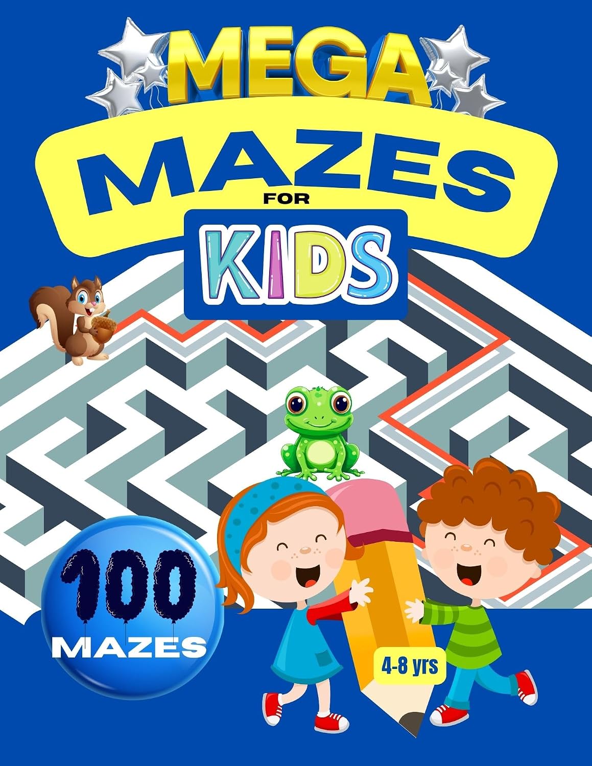 Amazon.com: Mega Mazes For Kids 4-8: 100 Mazes & Solutions eBook : Kidz ...