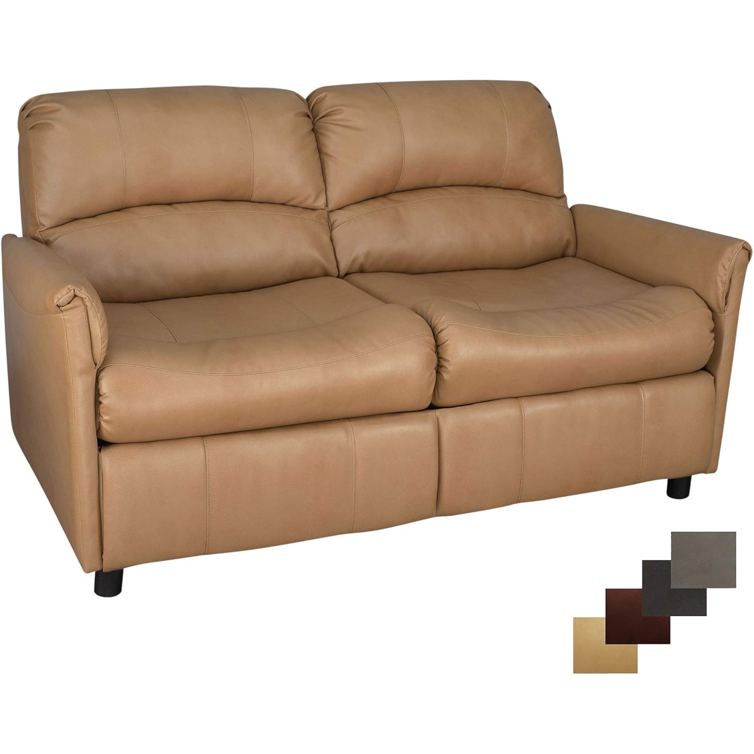 Amazon.com: RecPro Charles Collection | 60" RV Hide A Bed Loveseat ...