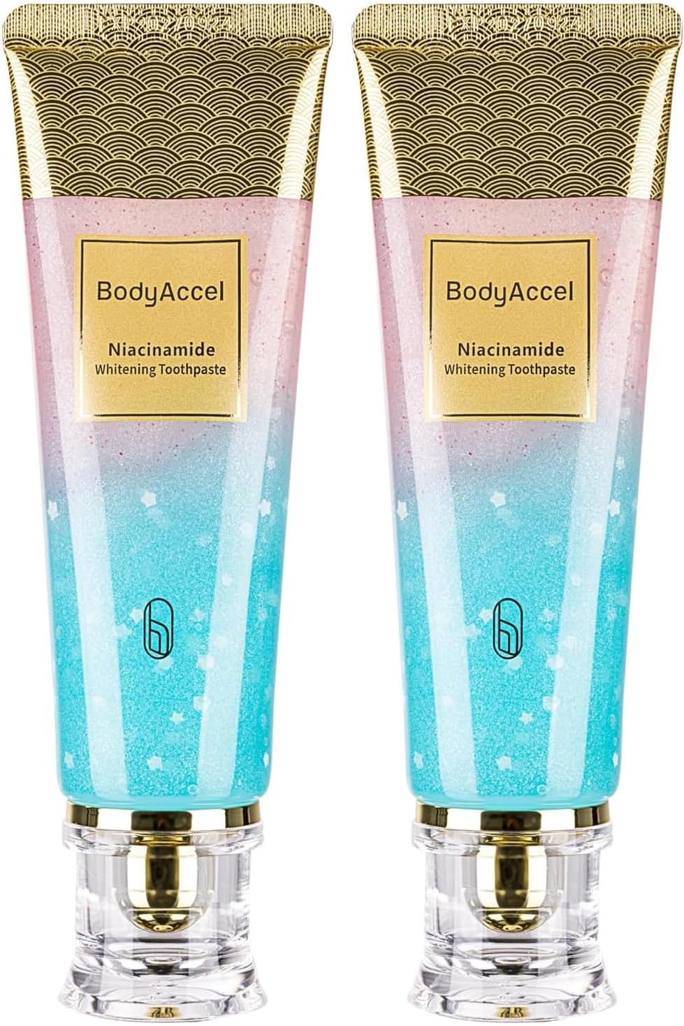 Amazon.com: BodyAccel Niacinamide Whitening Toothpaste Triple Whitening ...