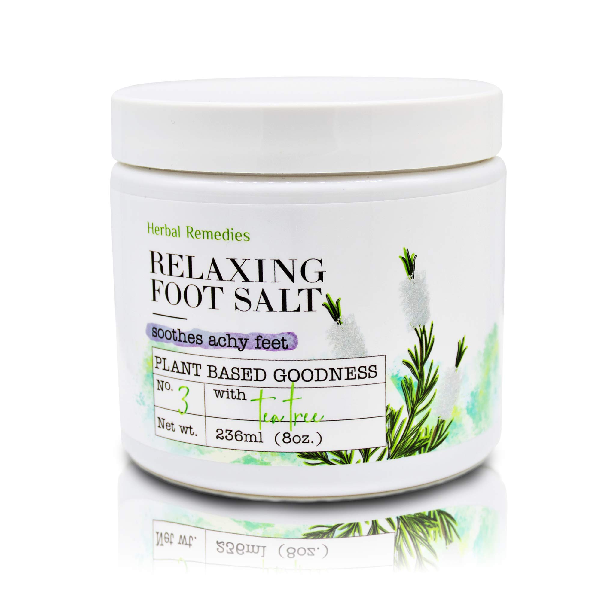 Buy al Remedies Foot Salt -Tea Tree Foot Salts, Relaxing Foot Salt ...