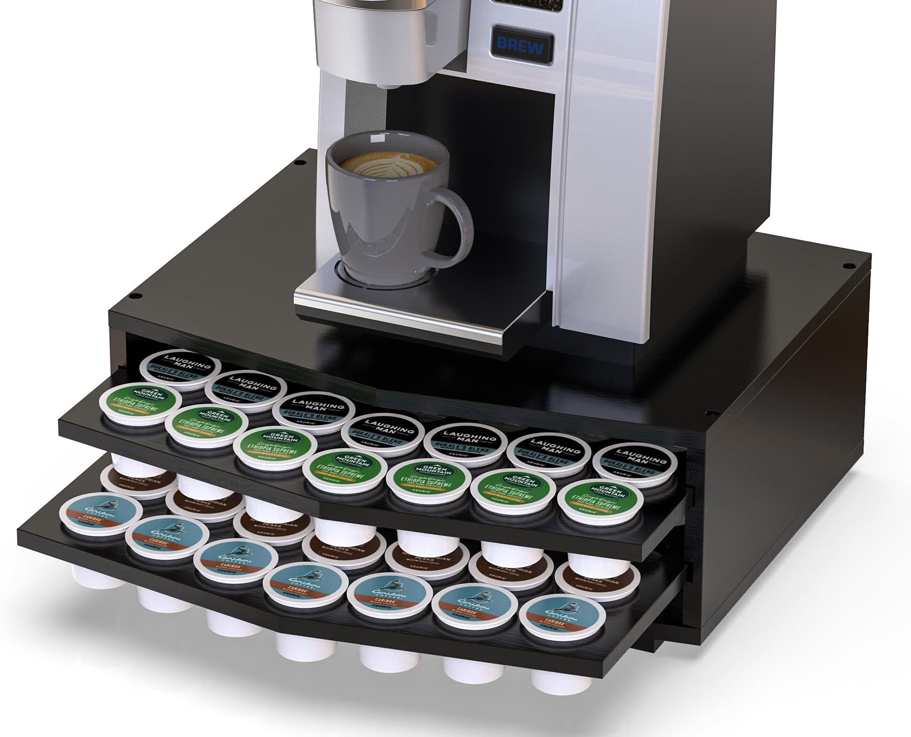 Amazon.com: WELL WENG Coffee Pod Holder Compatible with 70 K-Cup Pods,2 ...