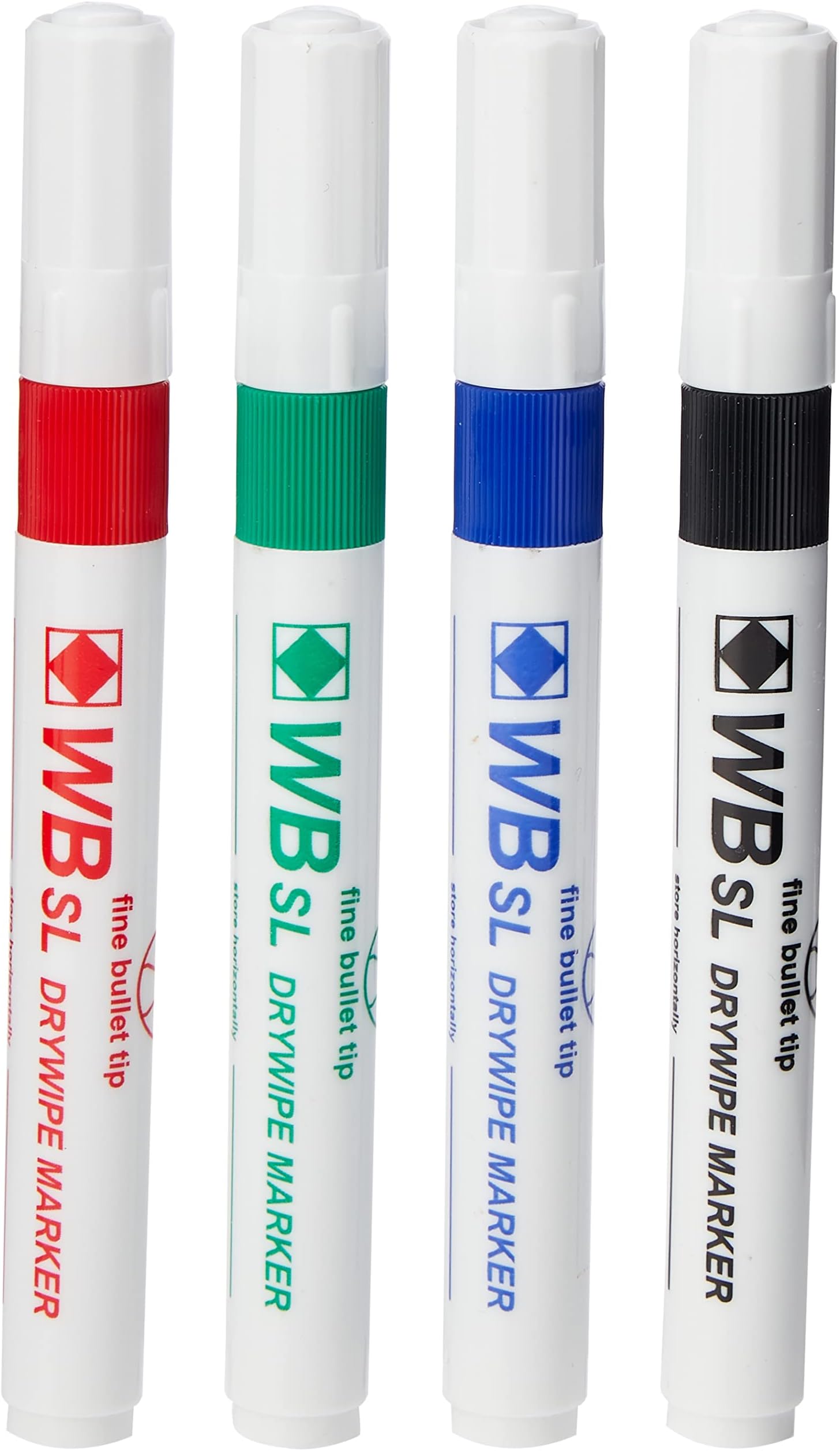 Hainenko WB SL Dry Wipe Marker with Fine Bullet Tip - Assorted (Pack of ...