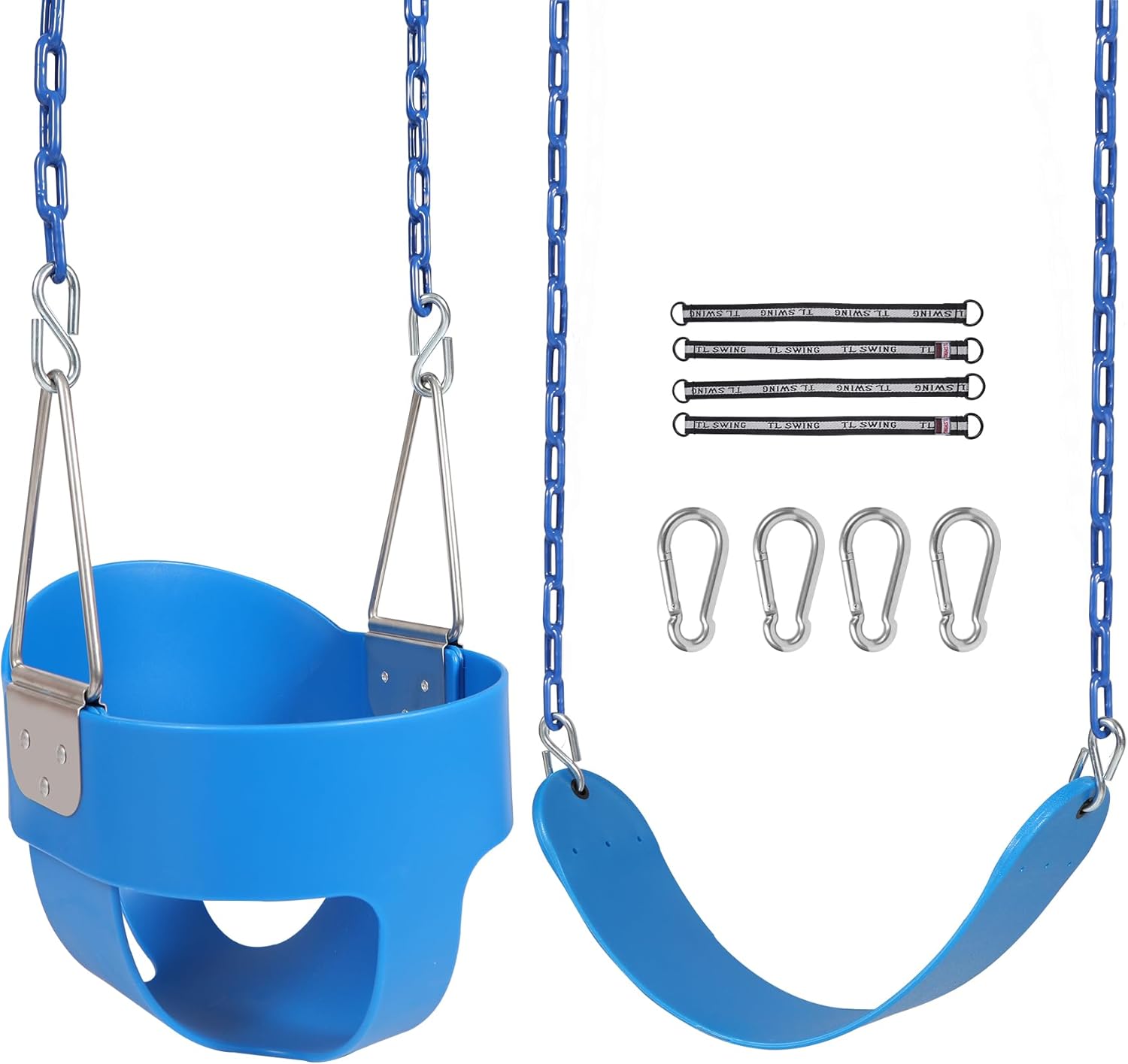 Amazon.com: RedSwing High Back Full Bucket Swing with Heavy Duty Swing ...