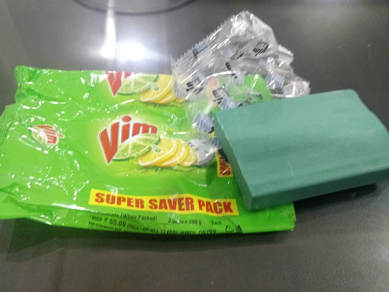 Vim Power off Detergent Bar - 3x200g Pack : Amazon.in: Health ...