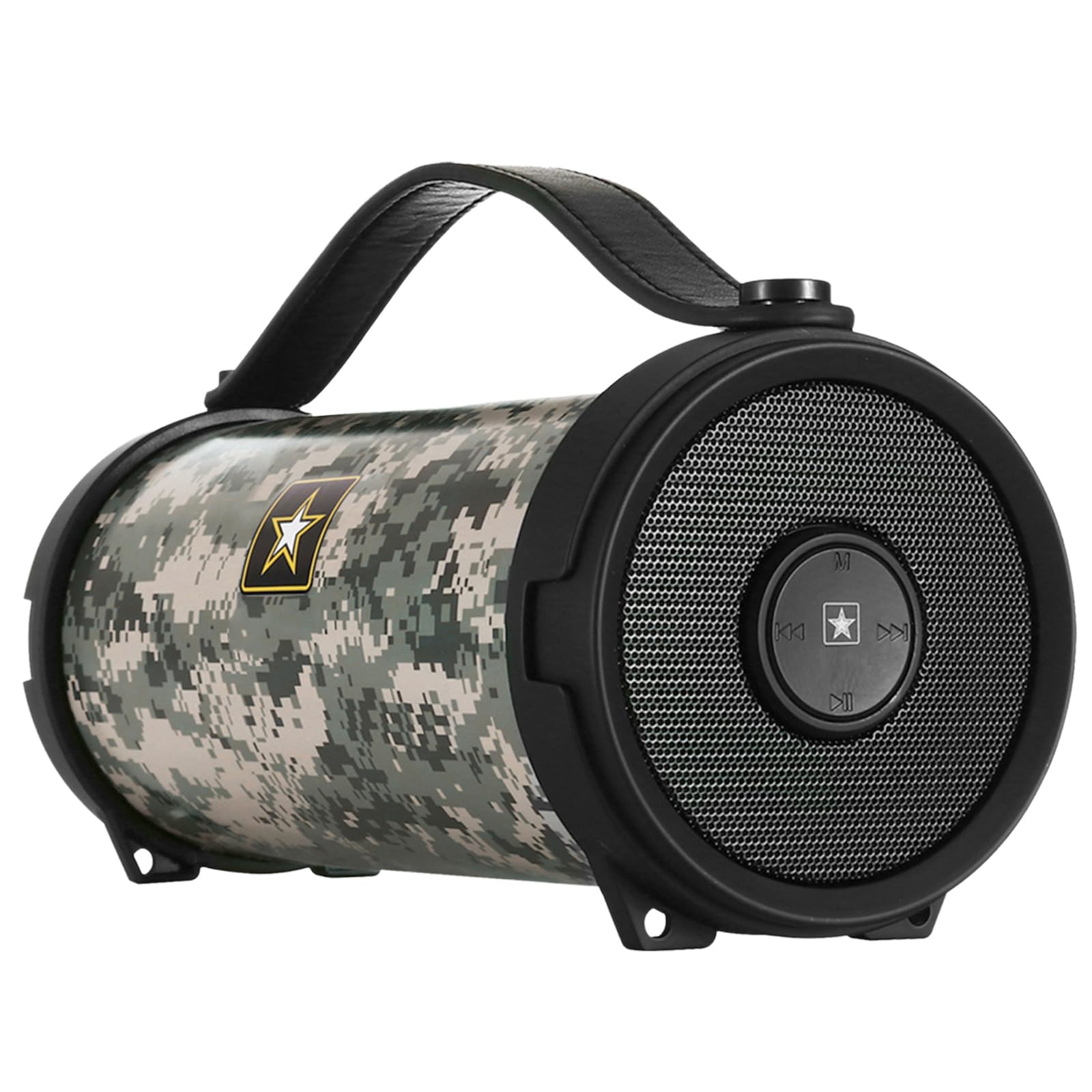 US Army Tube Bluetooth Speaker with Built in Control Keys - TWS ...