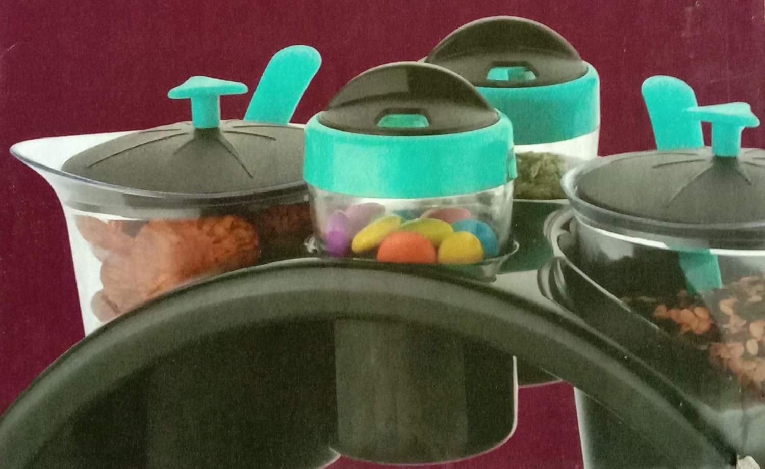 Buy Ekam-2 * 2 Spice Jar & Pickle - Achar Container Full Set-4 Online ...