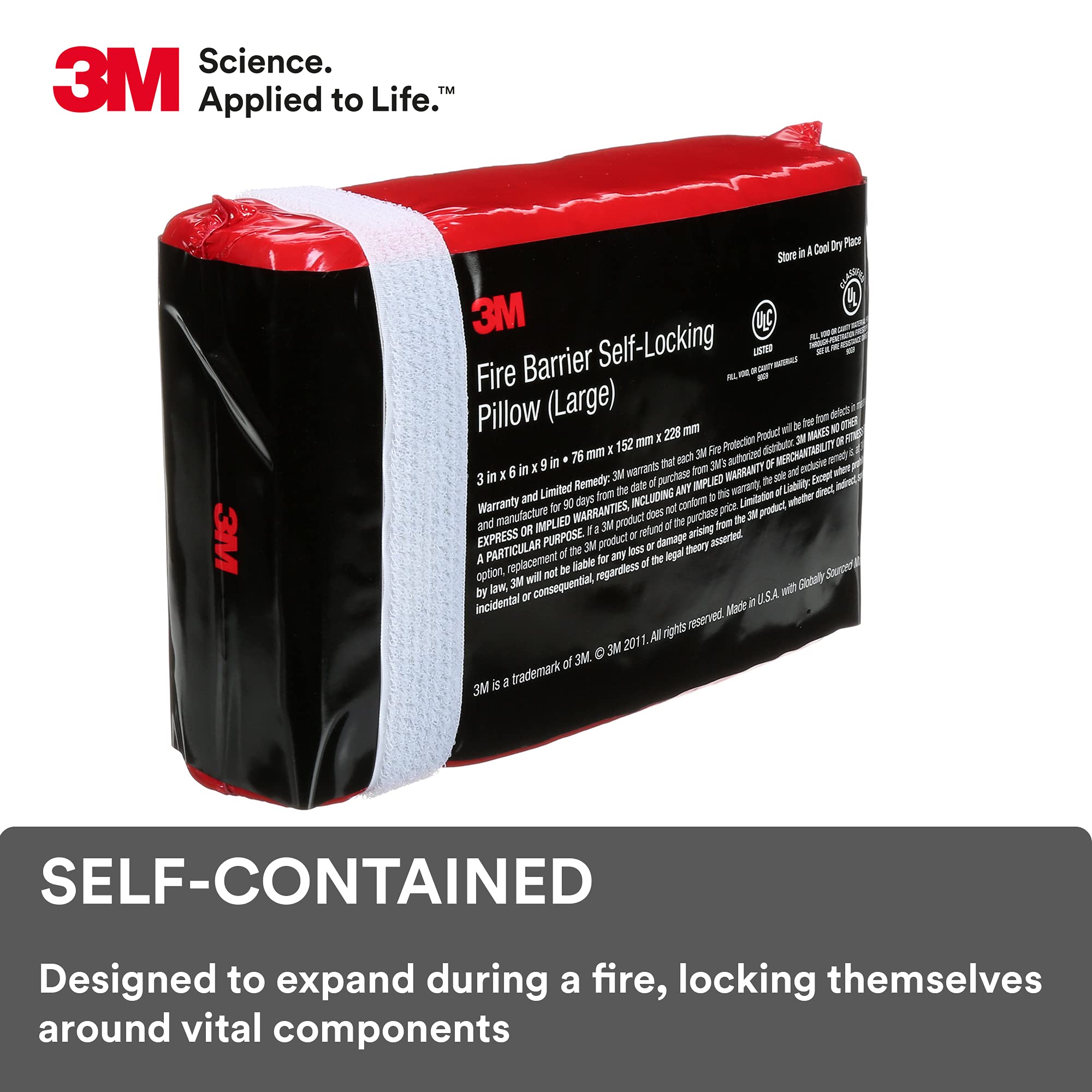 Sti Fire Pillows 3M Fire Barrier Pillows FB369 Large 3x6x9 Inch ...