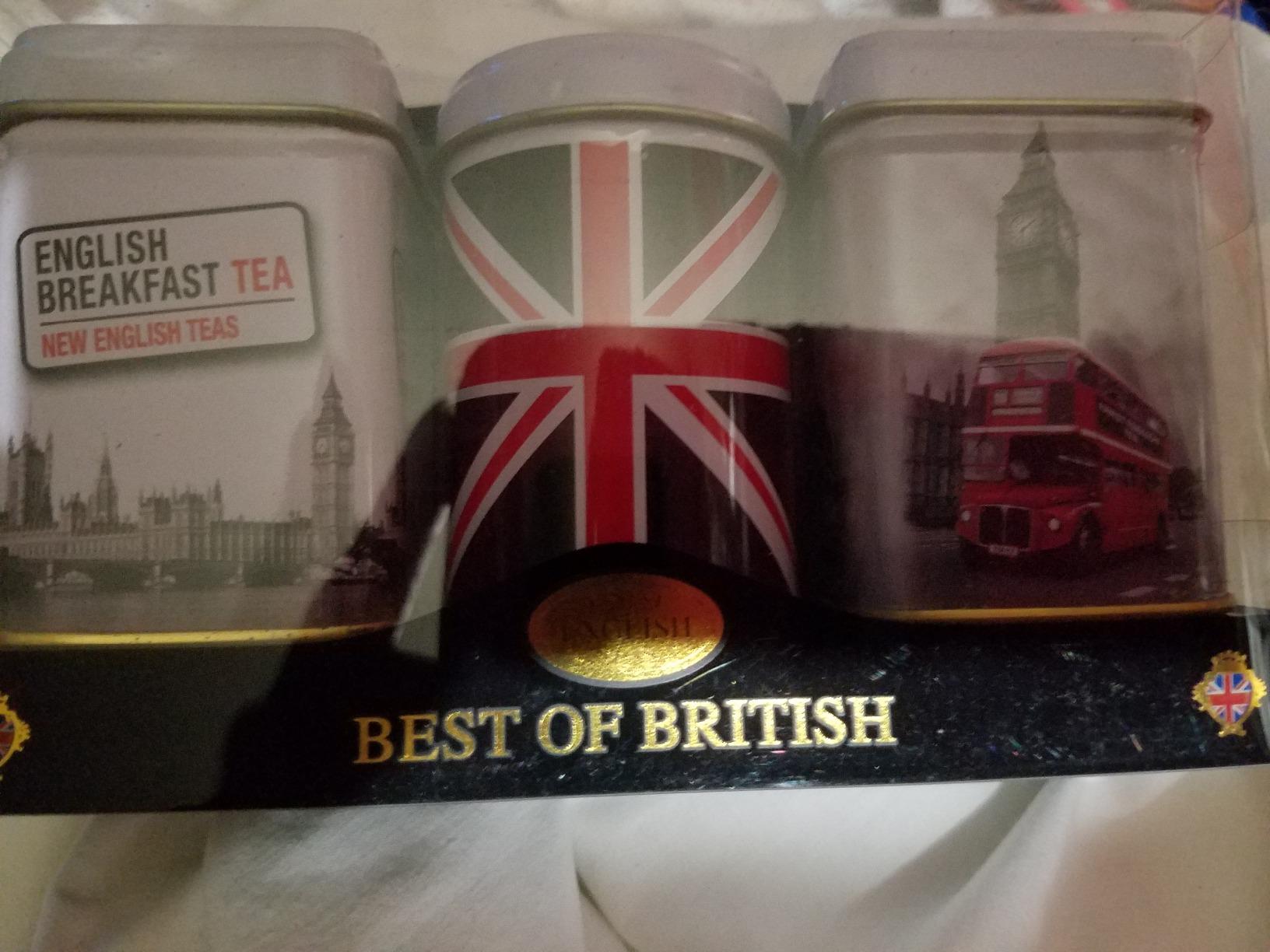 Amazon.com : English Tea, "Best of British" - Mini Tin Triple Pack ...