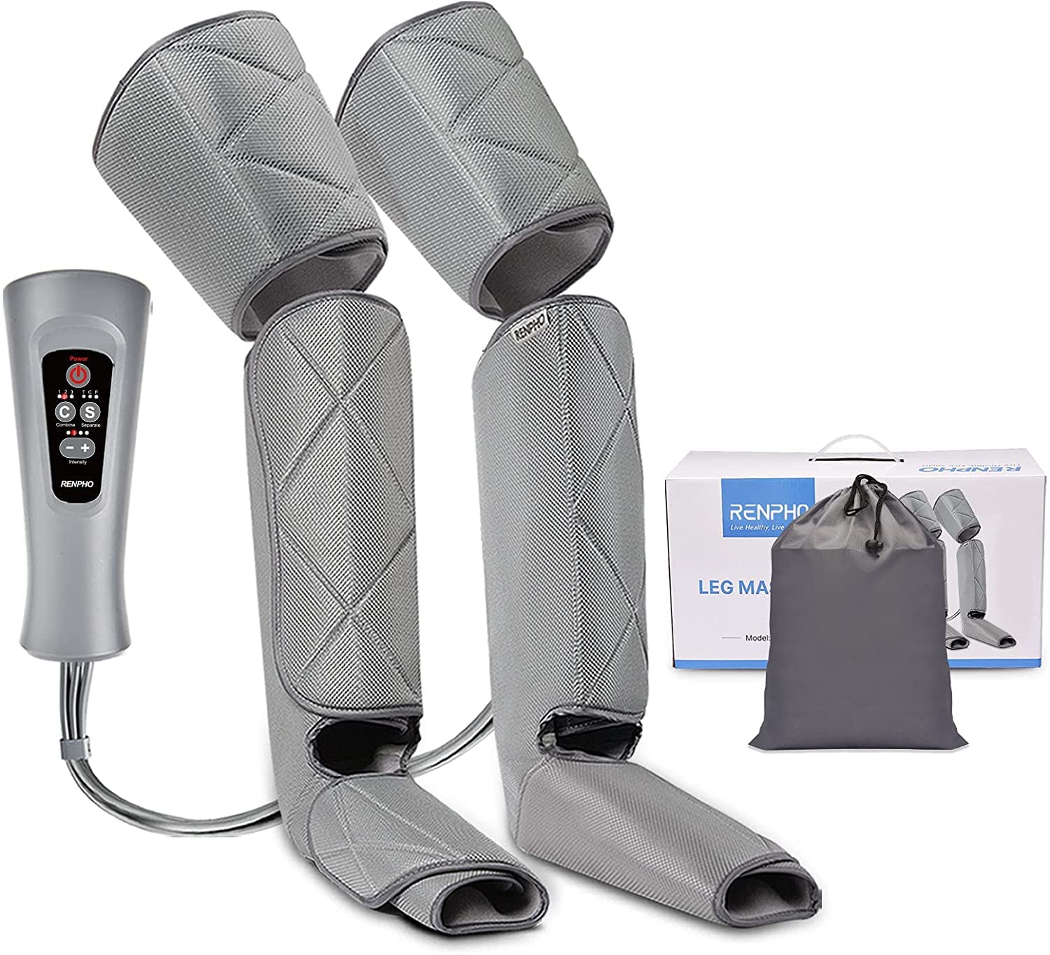 Renpho Leg Massager With Compression For Circulation And Pain Relief
