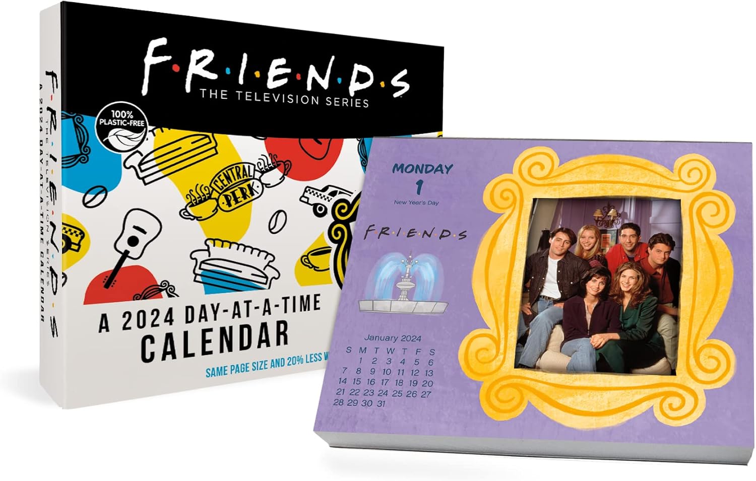 2024 Friends Day-at-a-Time Box Calendar : Amazon.ca: Office Products