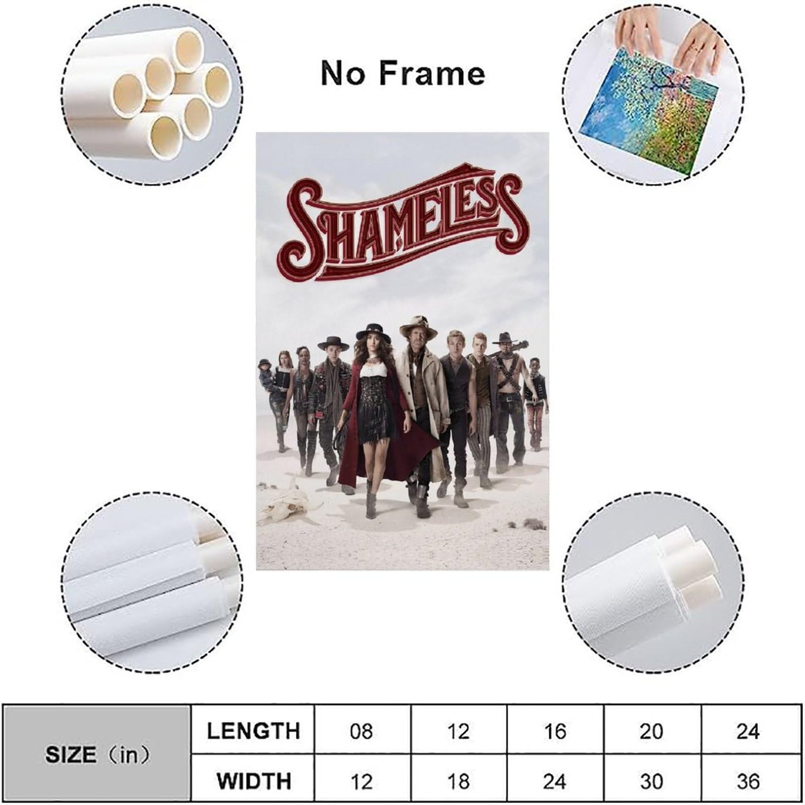 Affiche De La Saison 2 De Shameless Poster Sur Toile Shameless Saison