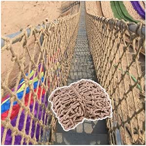 Amazon.com: Kids Playground Railing Rope Net, Tree House Climbing Net ...