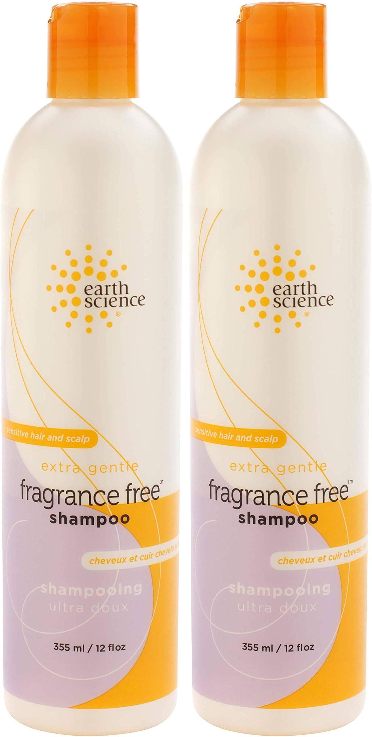 Amazon.com : Earth Science Fragrance Free Shampoo, 12-Ounce Bottles ...