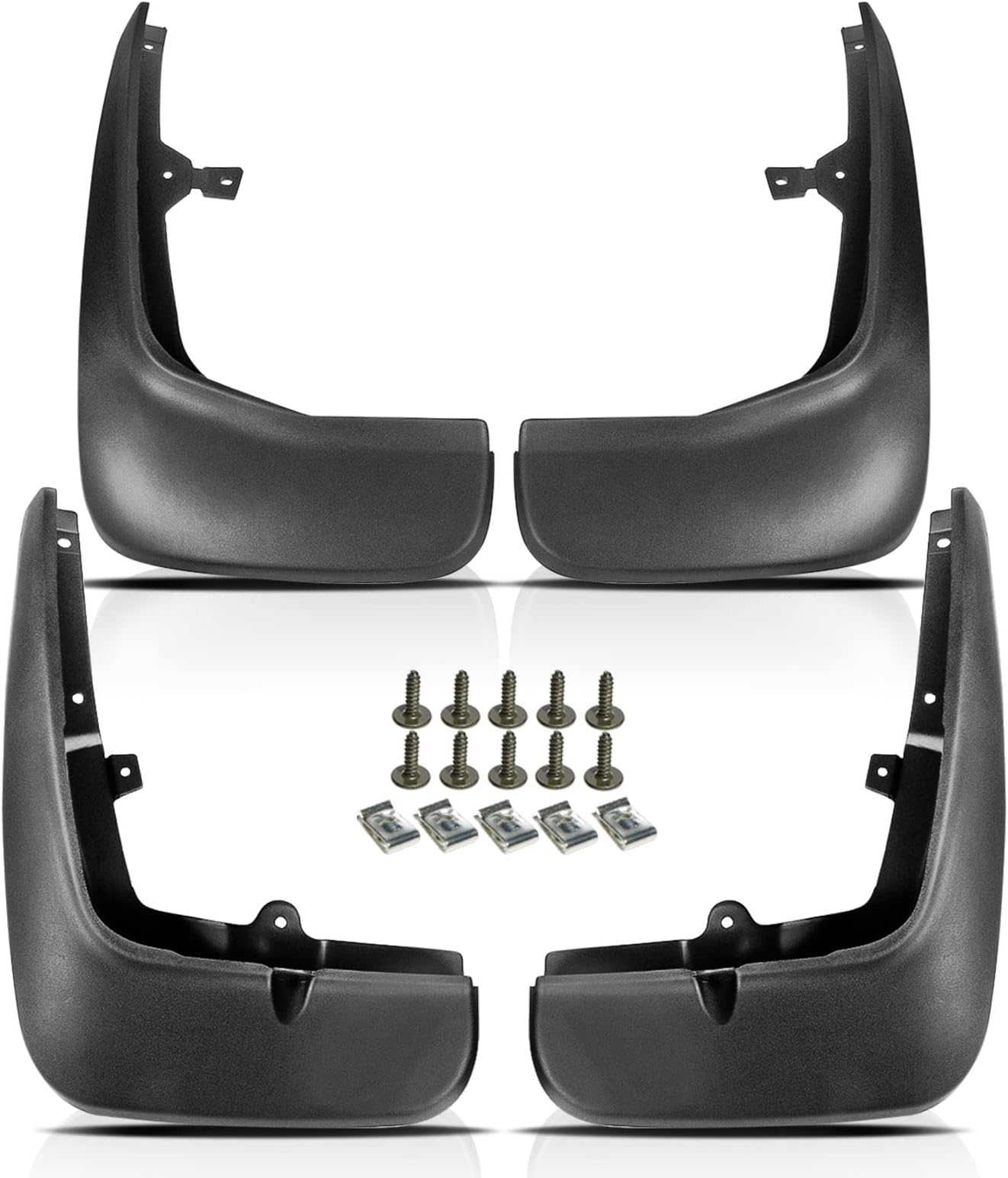 Amazon.com: Genuine Land Rover Rear Mudflaps Mud Guards CAT500070PMA ...