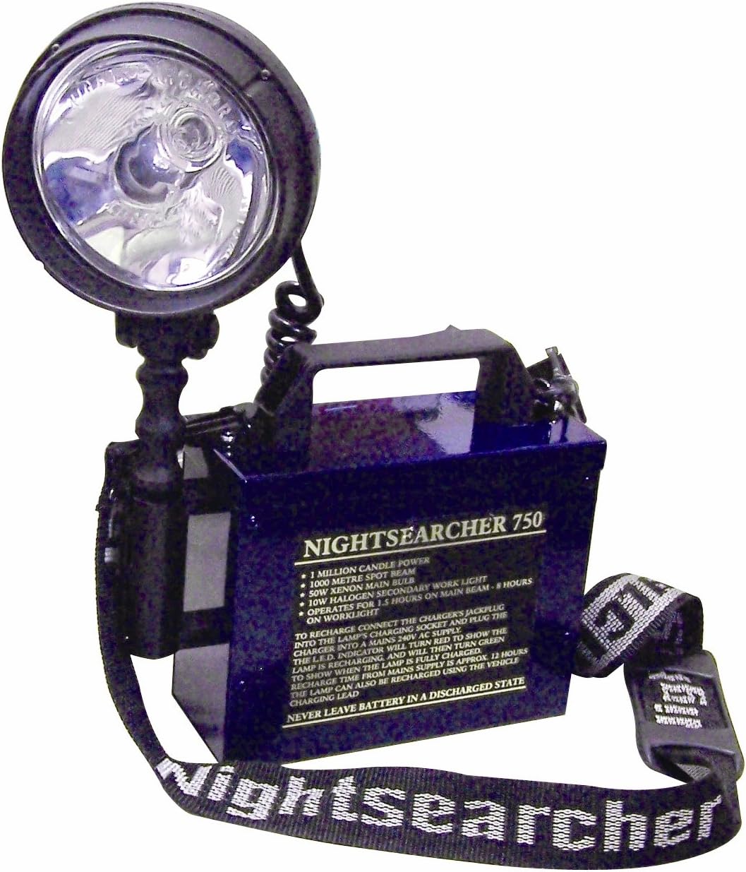 NightSearcher 750 - Versatile Rechargeable Searchlight - Amazon.com