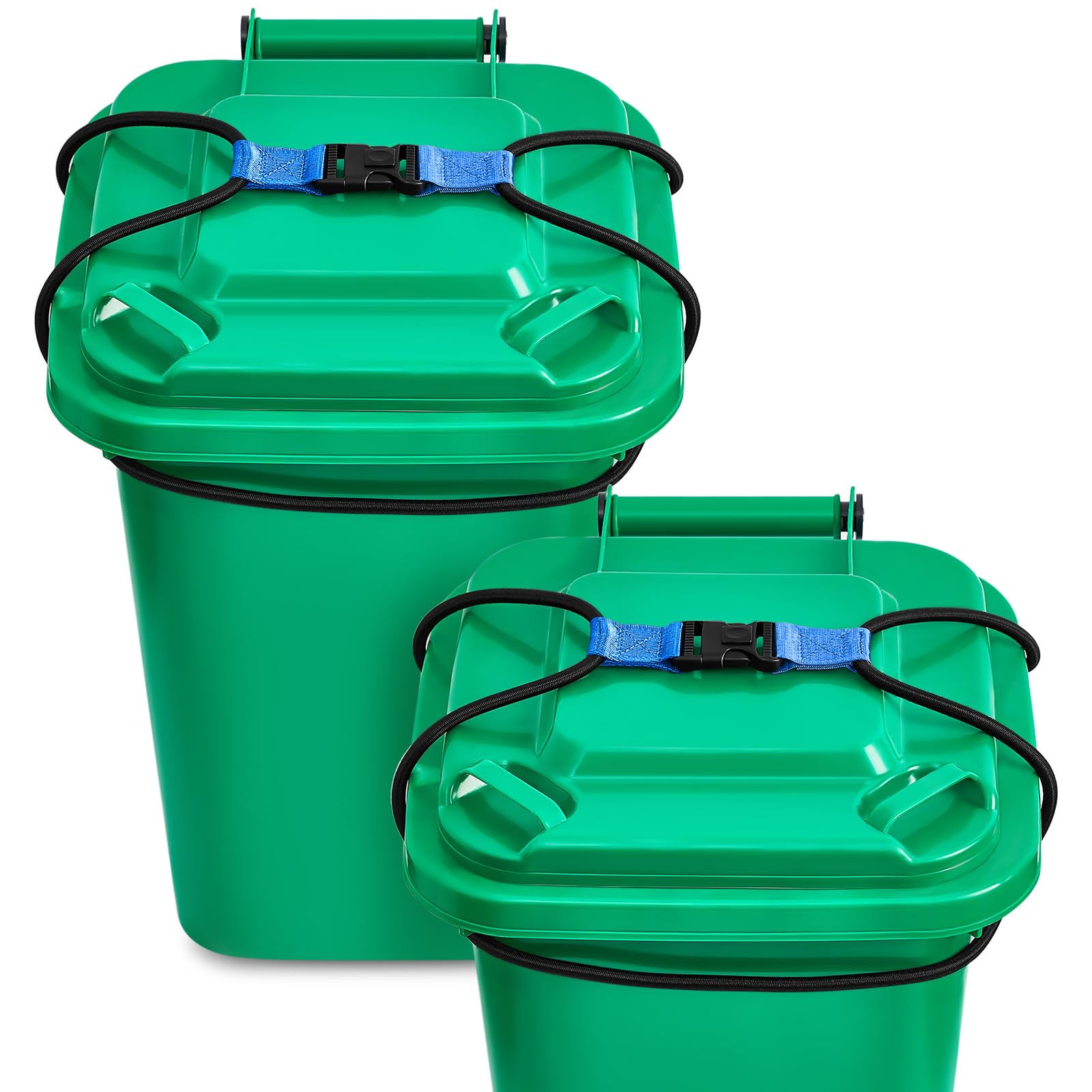 Snapklik.com : Riakrum Trash Can Lid Lock For 30-50 Gal Heavy Duty ...