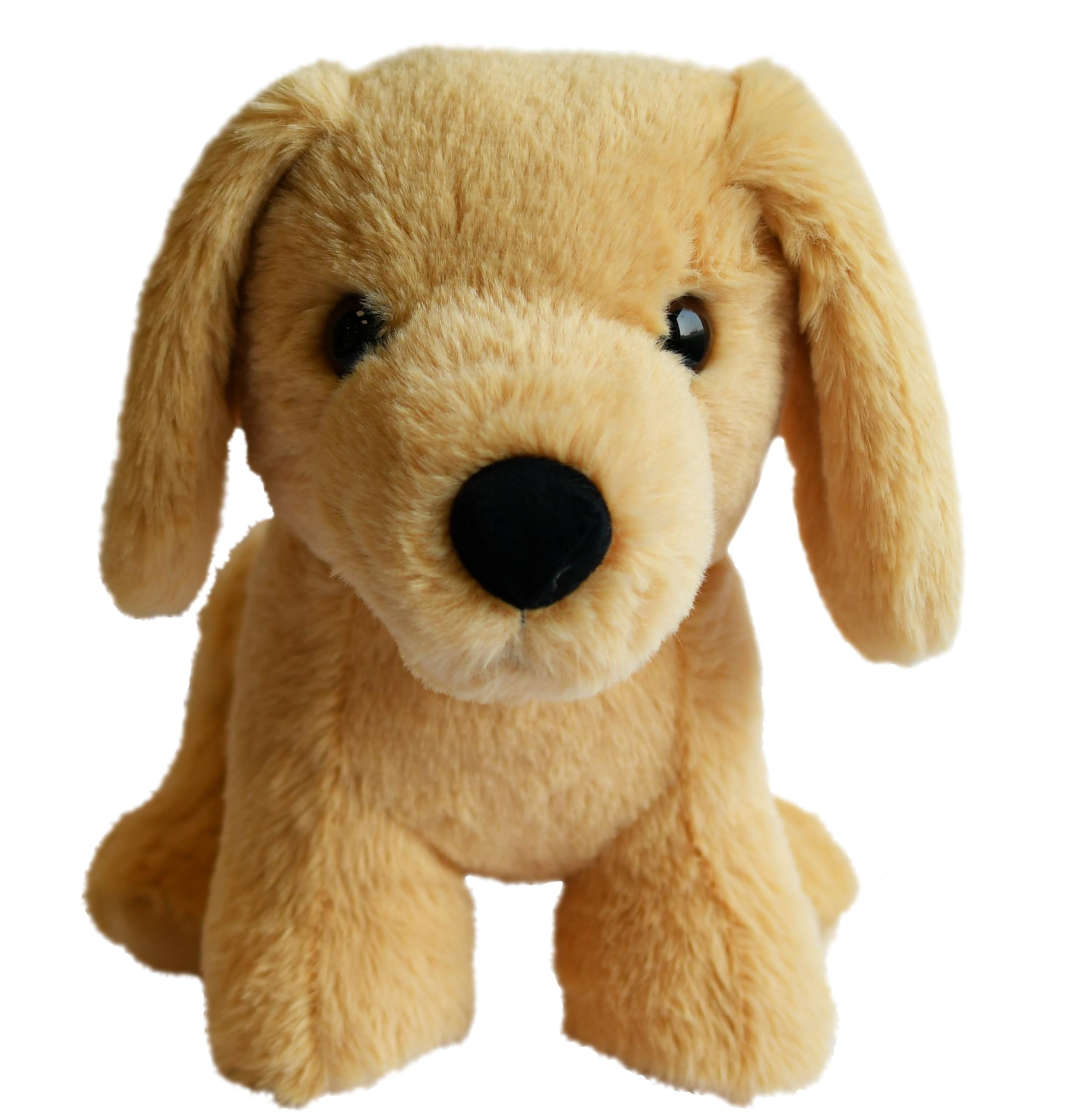 Mirada Mini Beige Labra Standing Dog Soft Toy | Adorable Plush Animal ...
