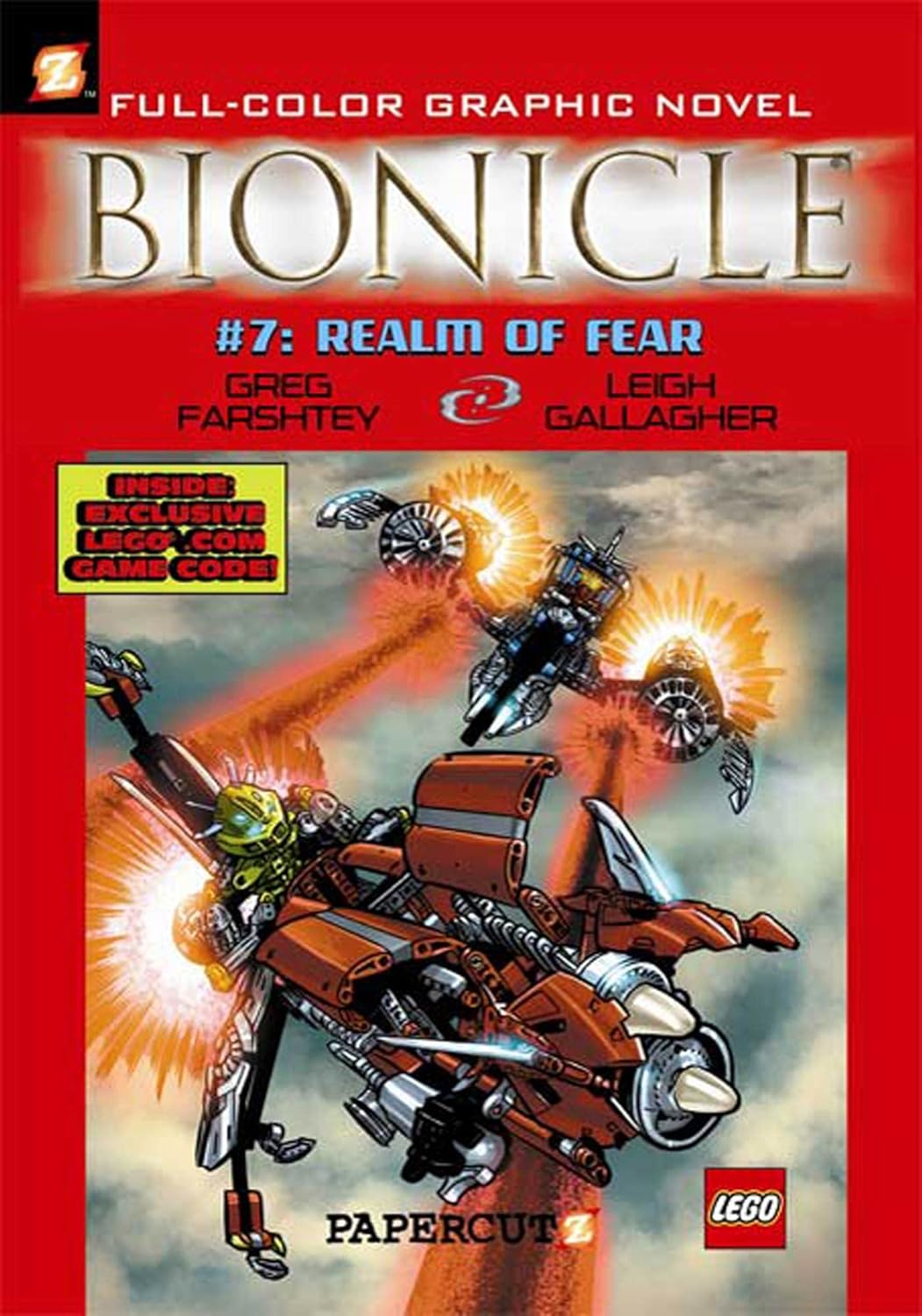 Bionicle #7: Realm of Fear (Bionicle Graphic Novels, 7): Farshtey, Greg ...