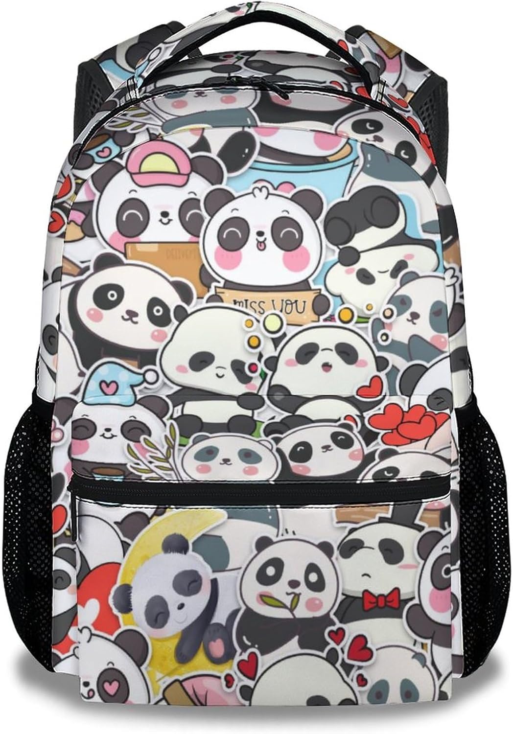 Amazon.com | KNOWPHST Panda Backpacks for Girls, Boys - 16 Inch Cute ...