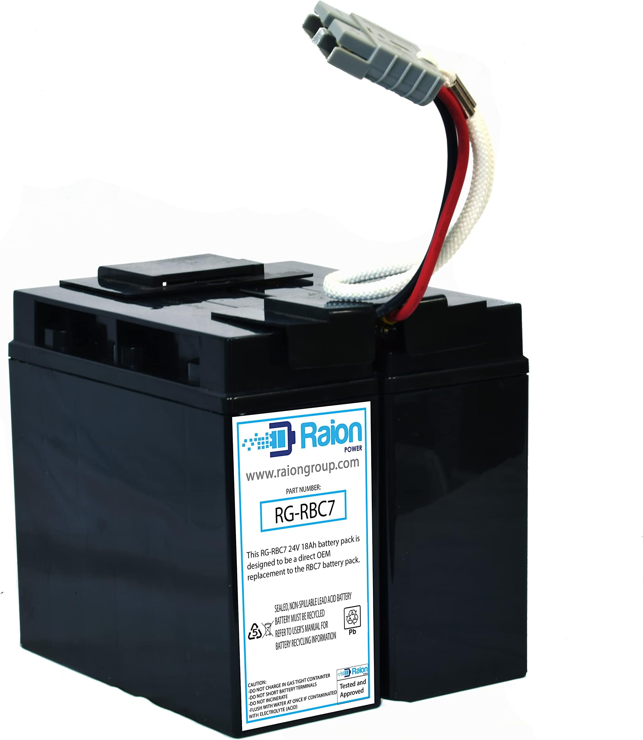 Amazon.com: RBC7 UPS Replacement Battery for APC By American Battery ...