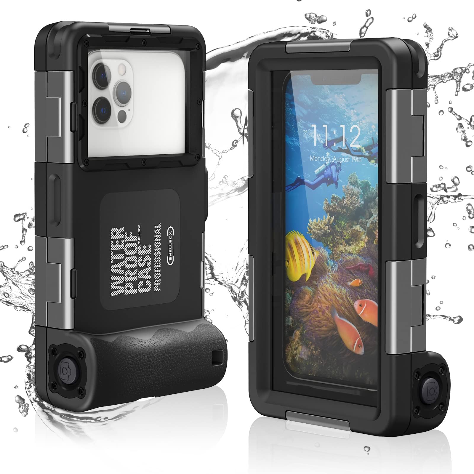 Amazon.com: Underwater Snorkeling Diving Phone Case for iPhone 16/15/14 ...