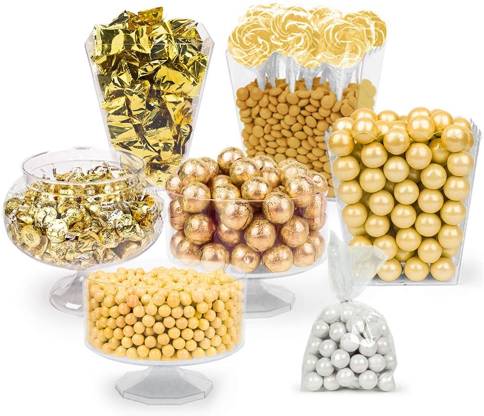 Amazon.com : Color It Candy Shimmer Spring Mix Sixlets 2 Lb Bag ...