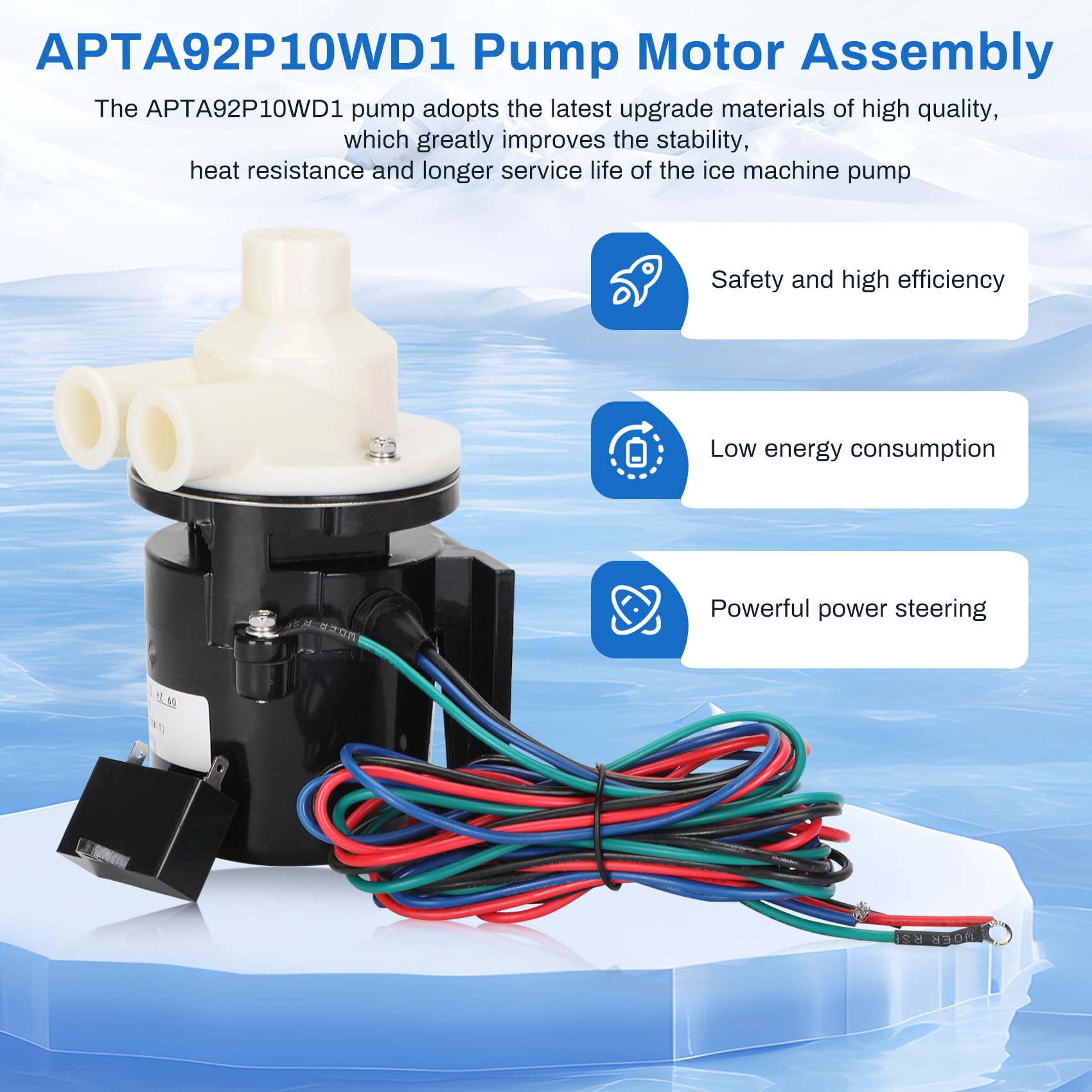 Snapklik.com : Yendse Replacement For Hoshizaki APTA92P10WD1 PA0613 ...