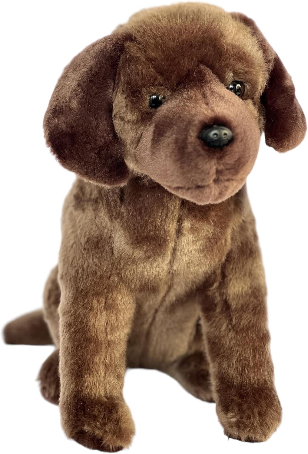 Amazon.com: Auswella 15" Labrador Retriever Plush Dog- Stuffed Animal ...