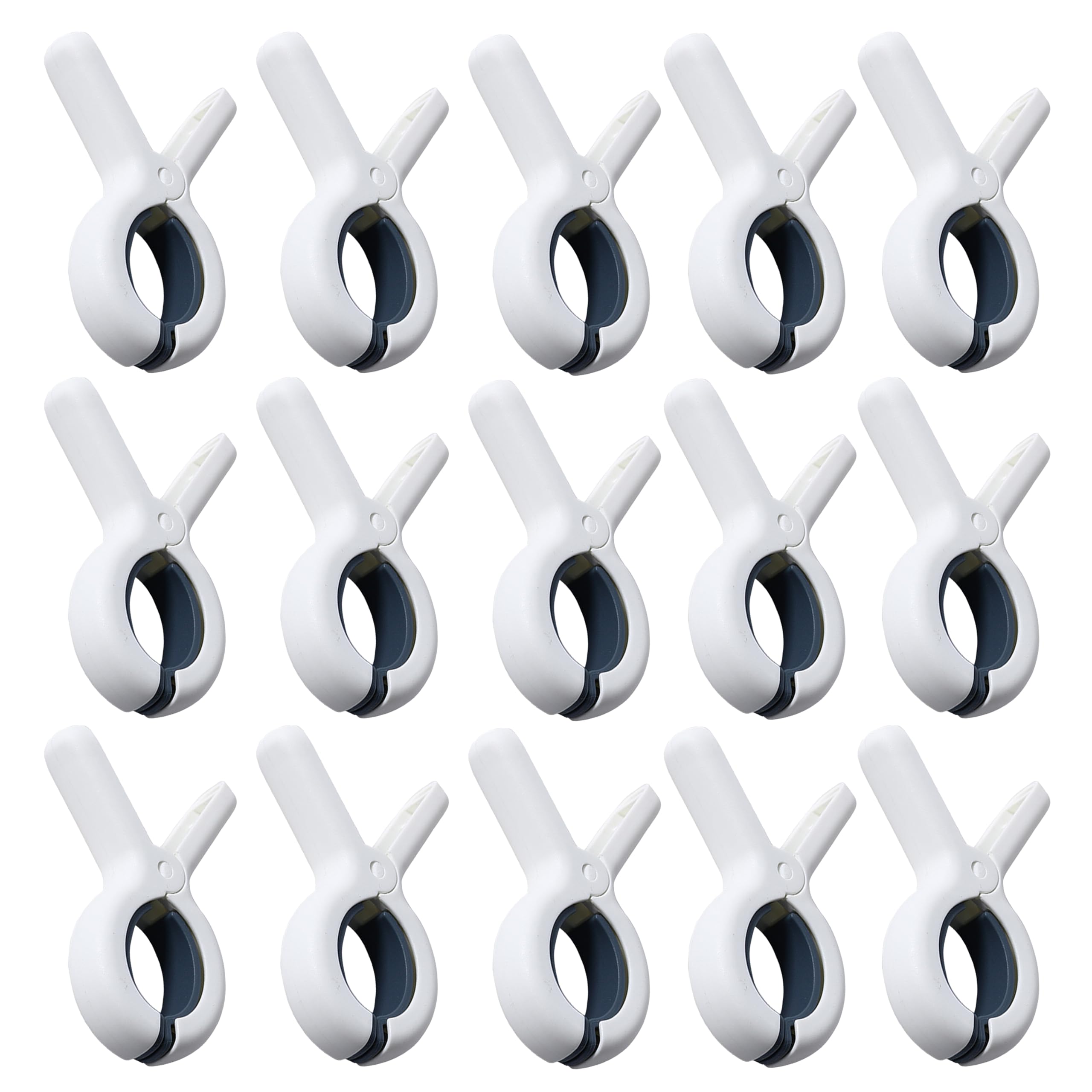 Amazon.com: BHOYF Jumbo Clips Set - 15 Pack of Large 3.65 Inch White ...