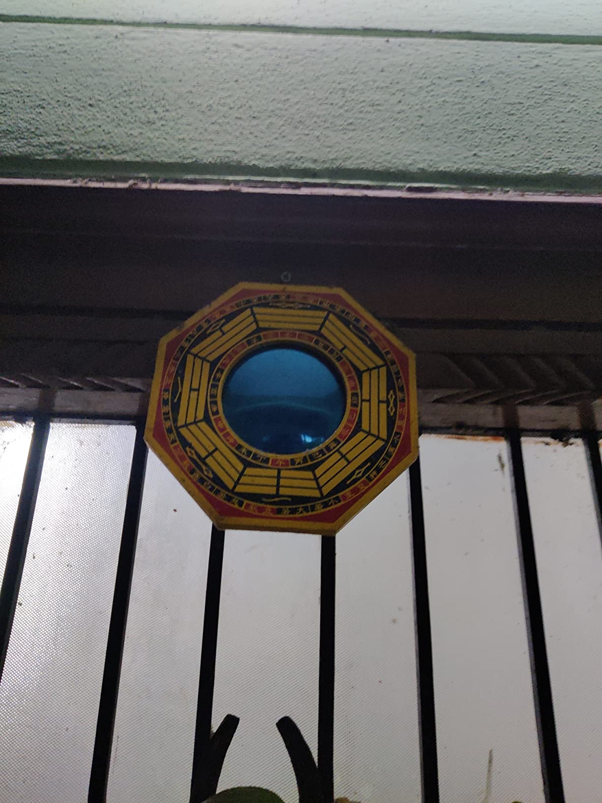 Buy eshoppee Big Size vstu feng Shui pakua pakwa Bagua Mirror 16x16 cm ...