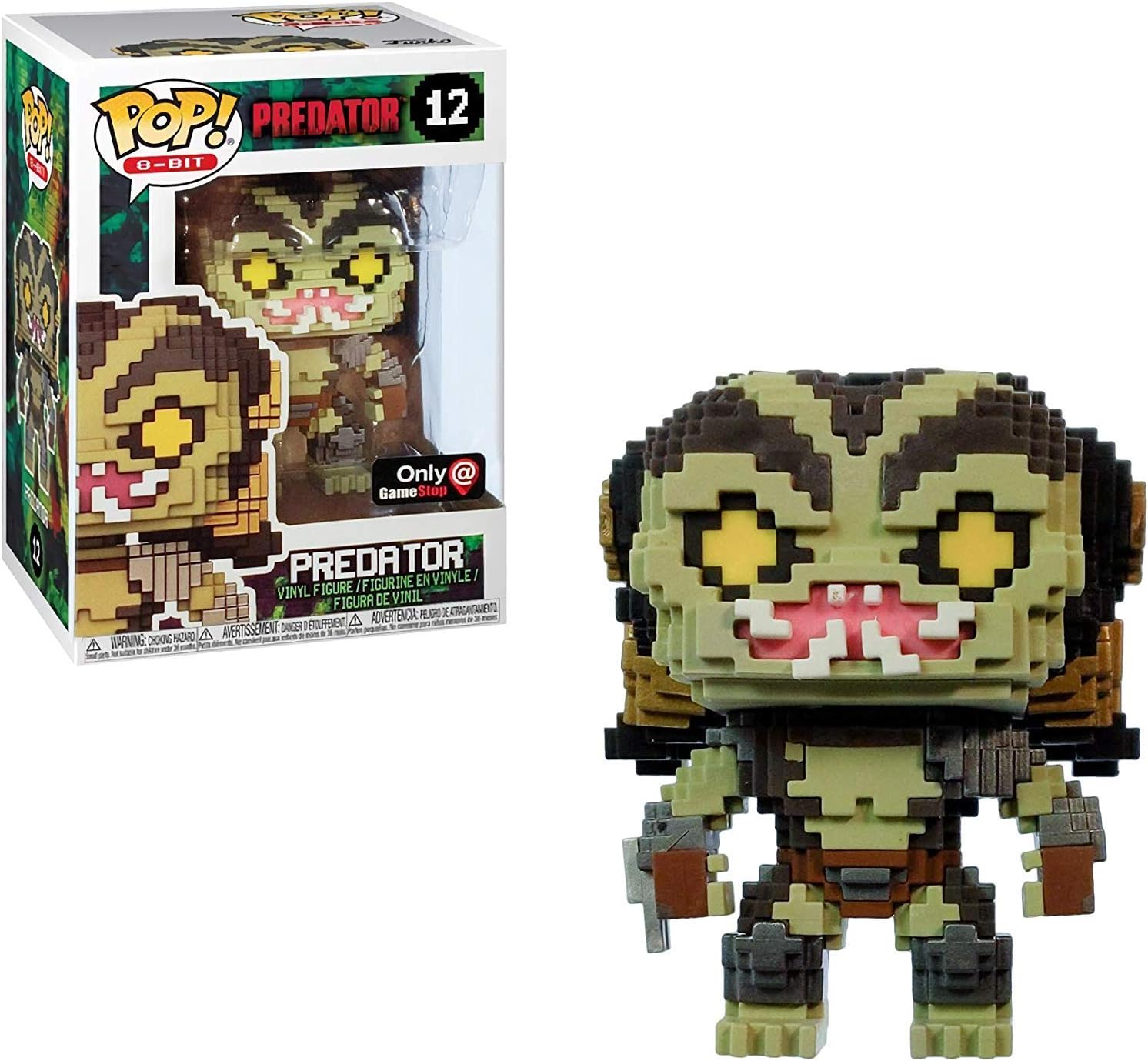 Funko POP 8-Bit Predator #12 Exclusive : Amazon.ca: Toys & Games