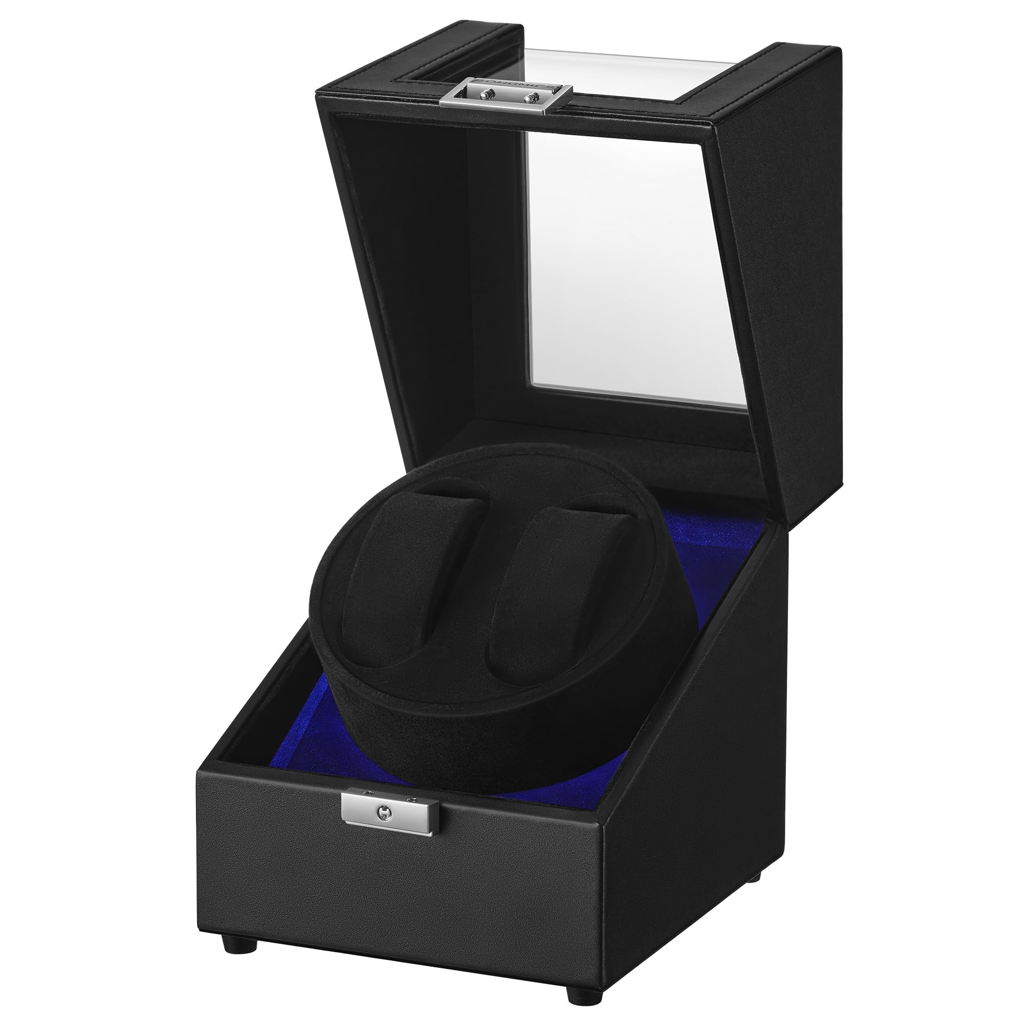 SONGMICS Automatic Watch Winder for 2 Watches with LED Light ...