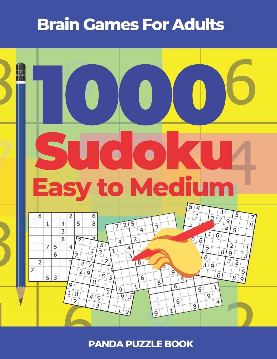 Brain Games For Adults - 1000 Sudoku Easy to Medium: Brain Teaser ...