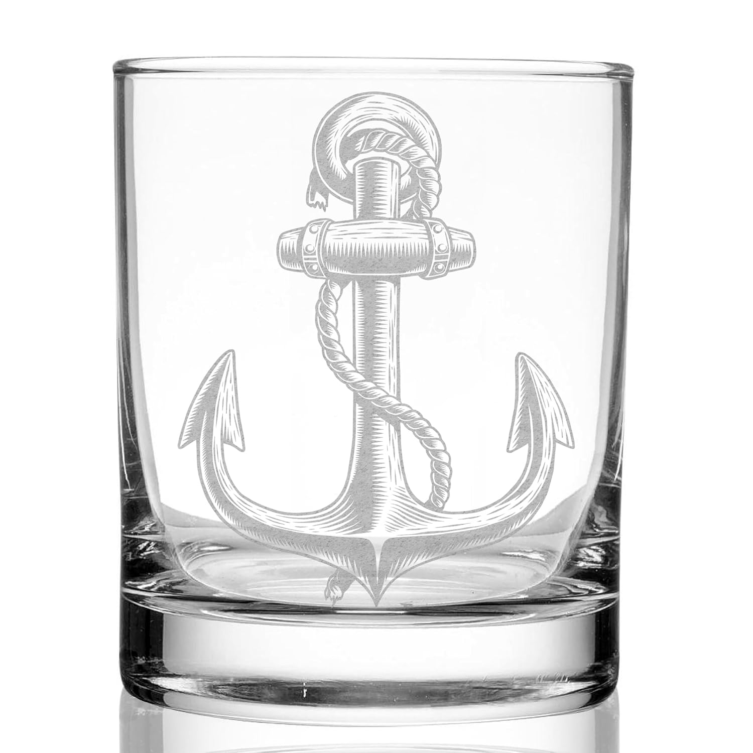 Amazon.com: MARINE & OCEAN Engraved 11oz Whiskey Glasses | Ocean ...